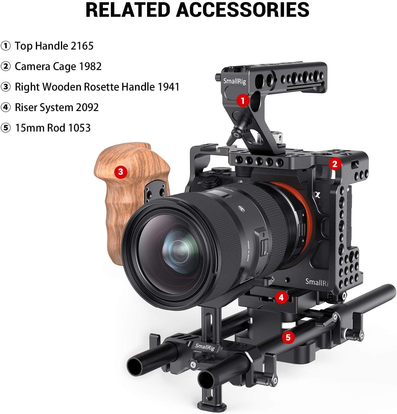 SmallRig Universal Lens Support with 15mm LWS Rod Clamp - BSL2681 ...