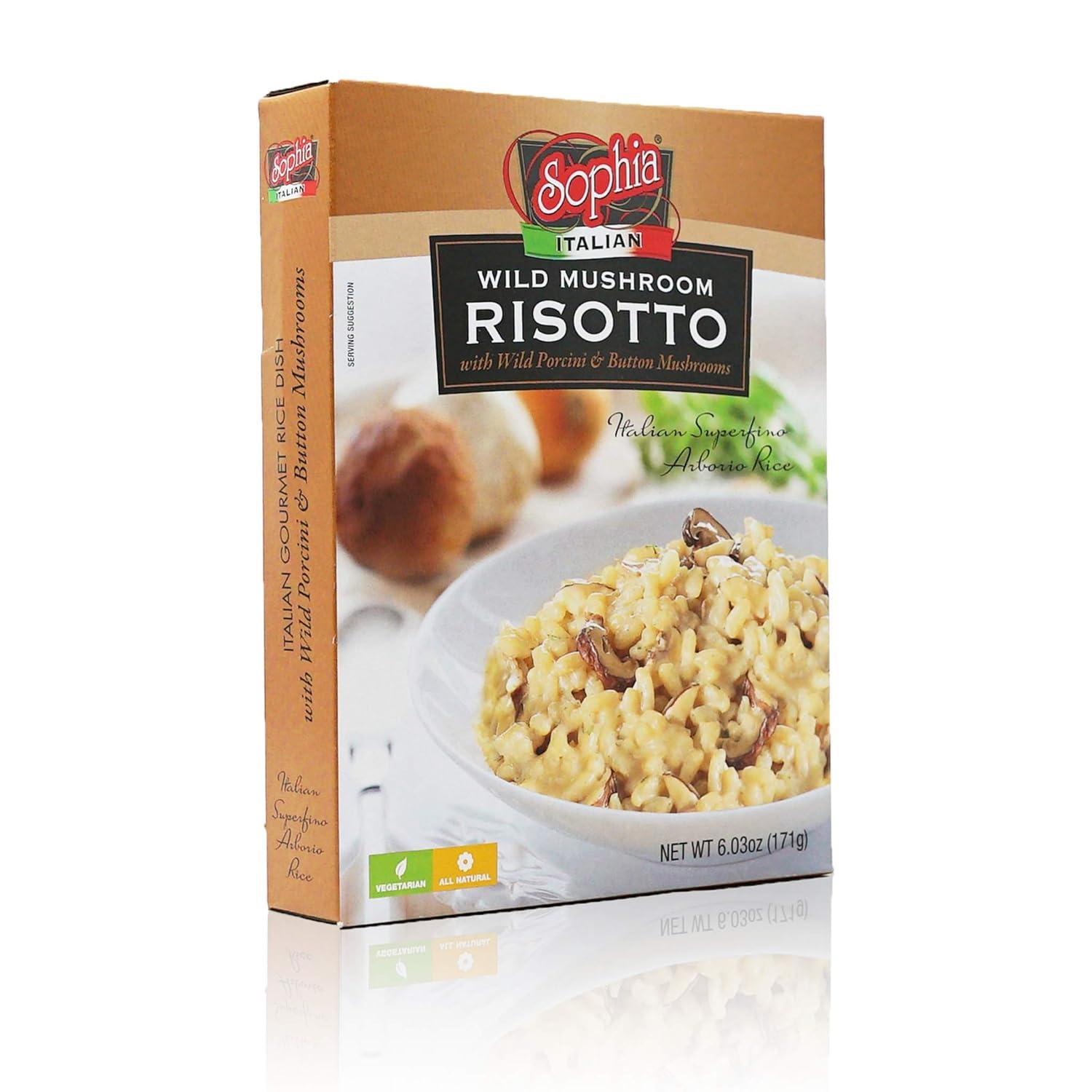 Sophia Risotto Wild Mushroom 6.03oz (3-pack) - Delicious and Easy to ...