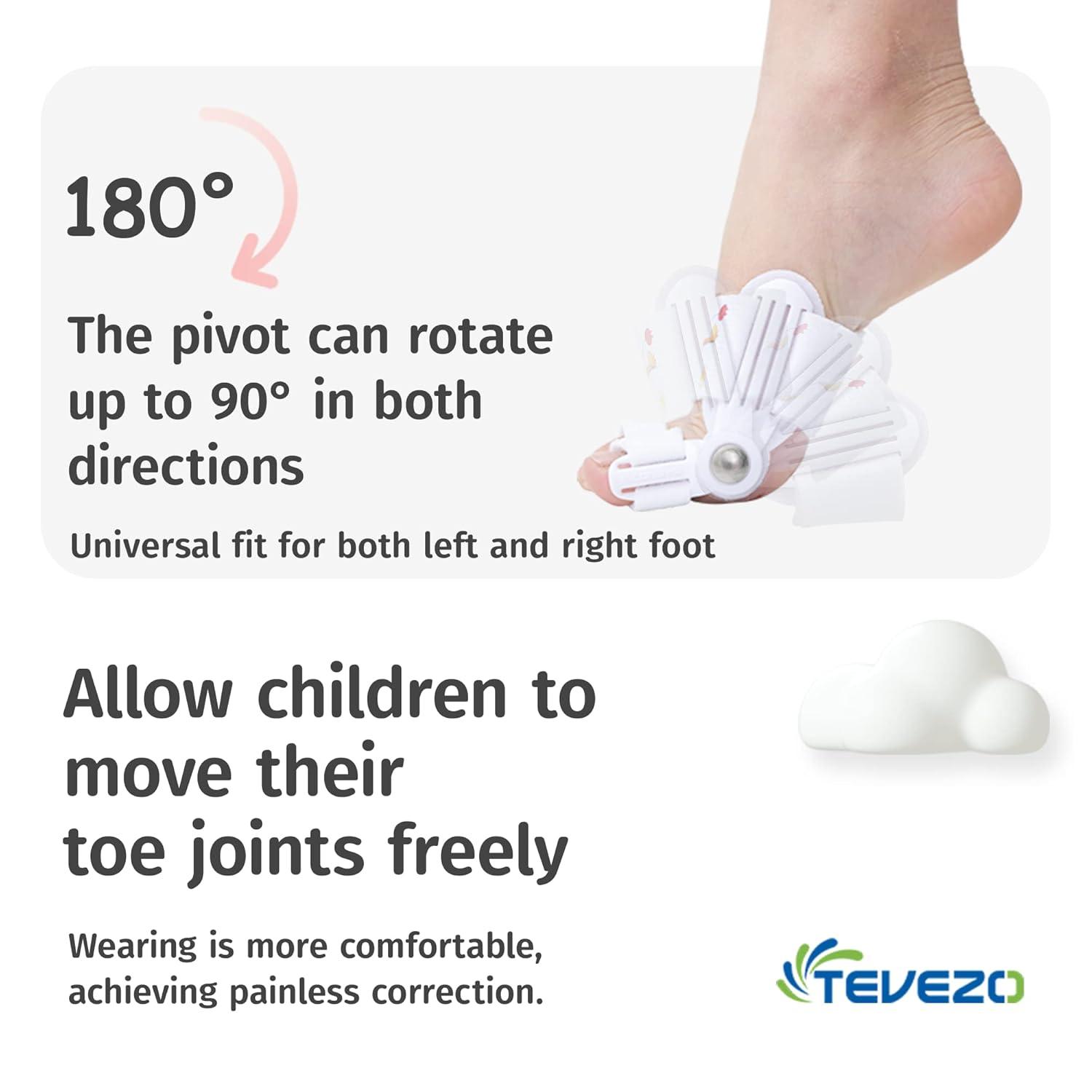 Bunion Corrector for Kids - Adjustable Orthopedic Toe Straightener ...
