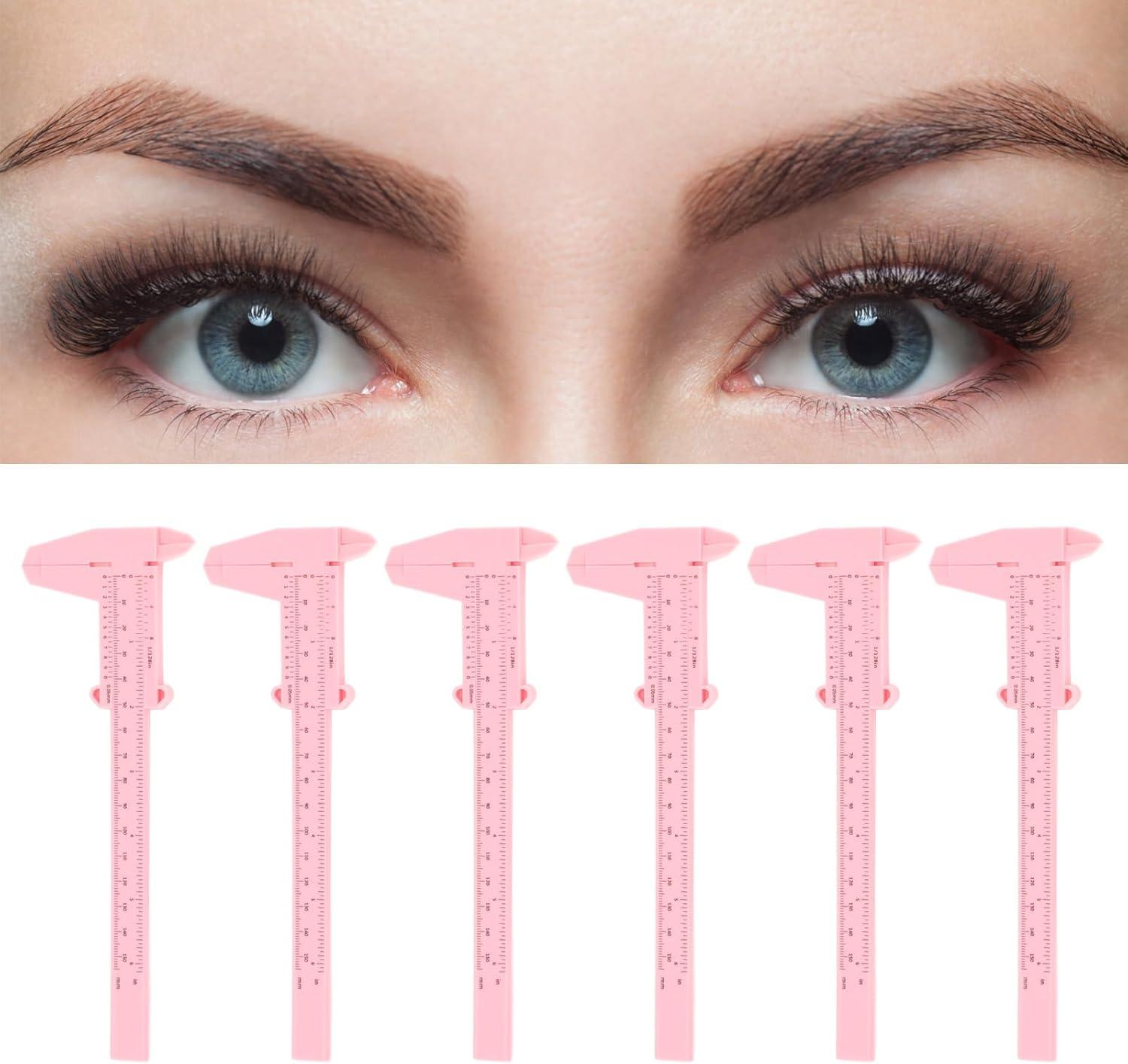 Eyebrow Shaping Stencil Ruler Clear Scale Multipurpose Precise ...