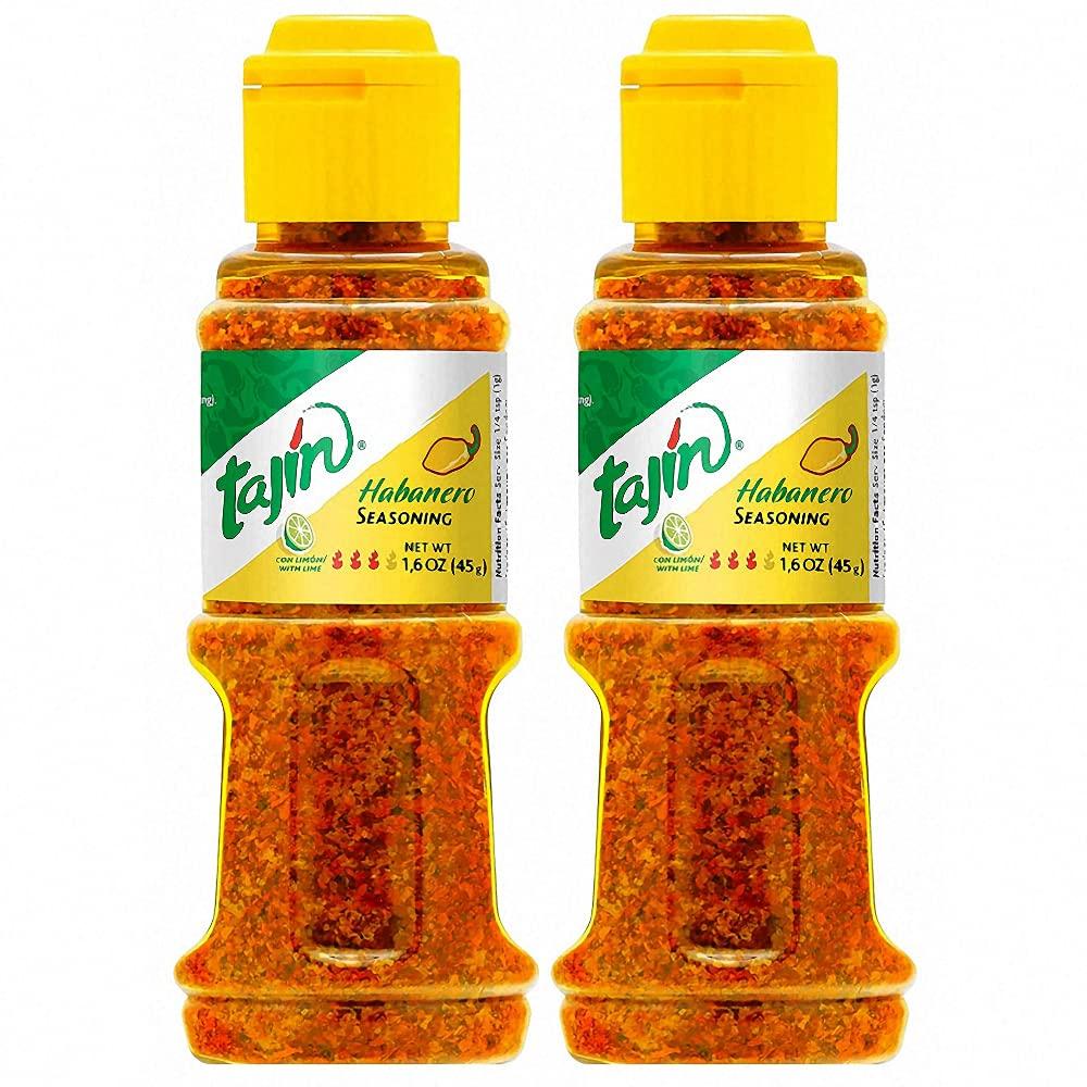 Tajin Habanero Powder with Dehydrated Lime Juice 45g x 2 | Buy Now with ...