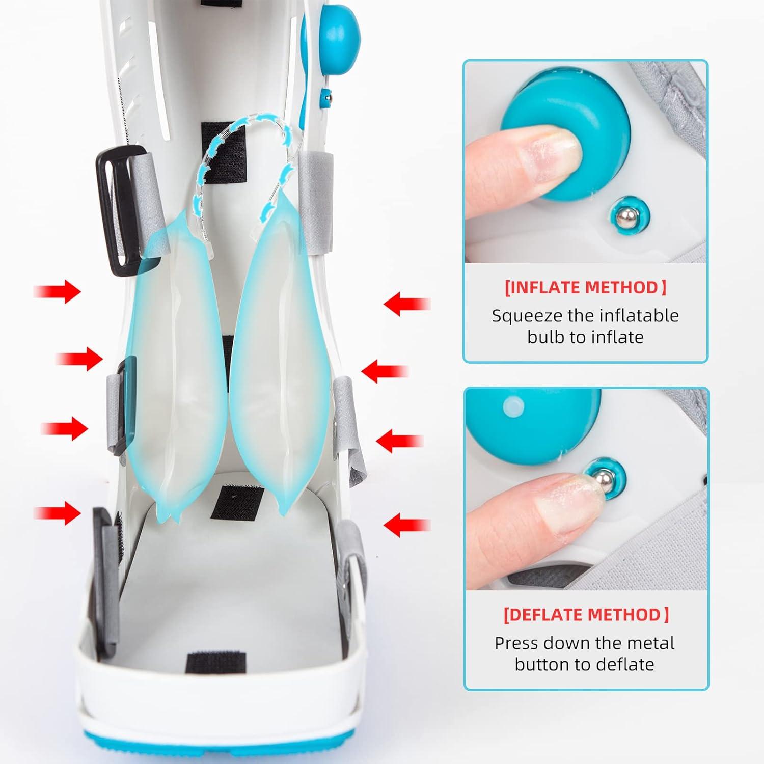 Medical Inflatable Walker Boot Long Orthopaedic Boot Fracture Boot ...