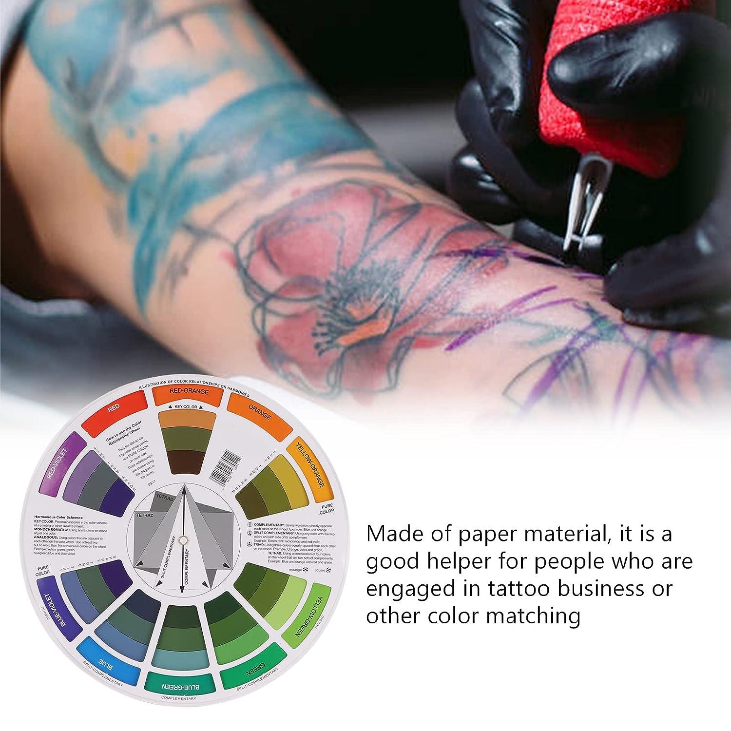 Grayscale Chart Tattoo