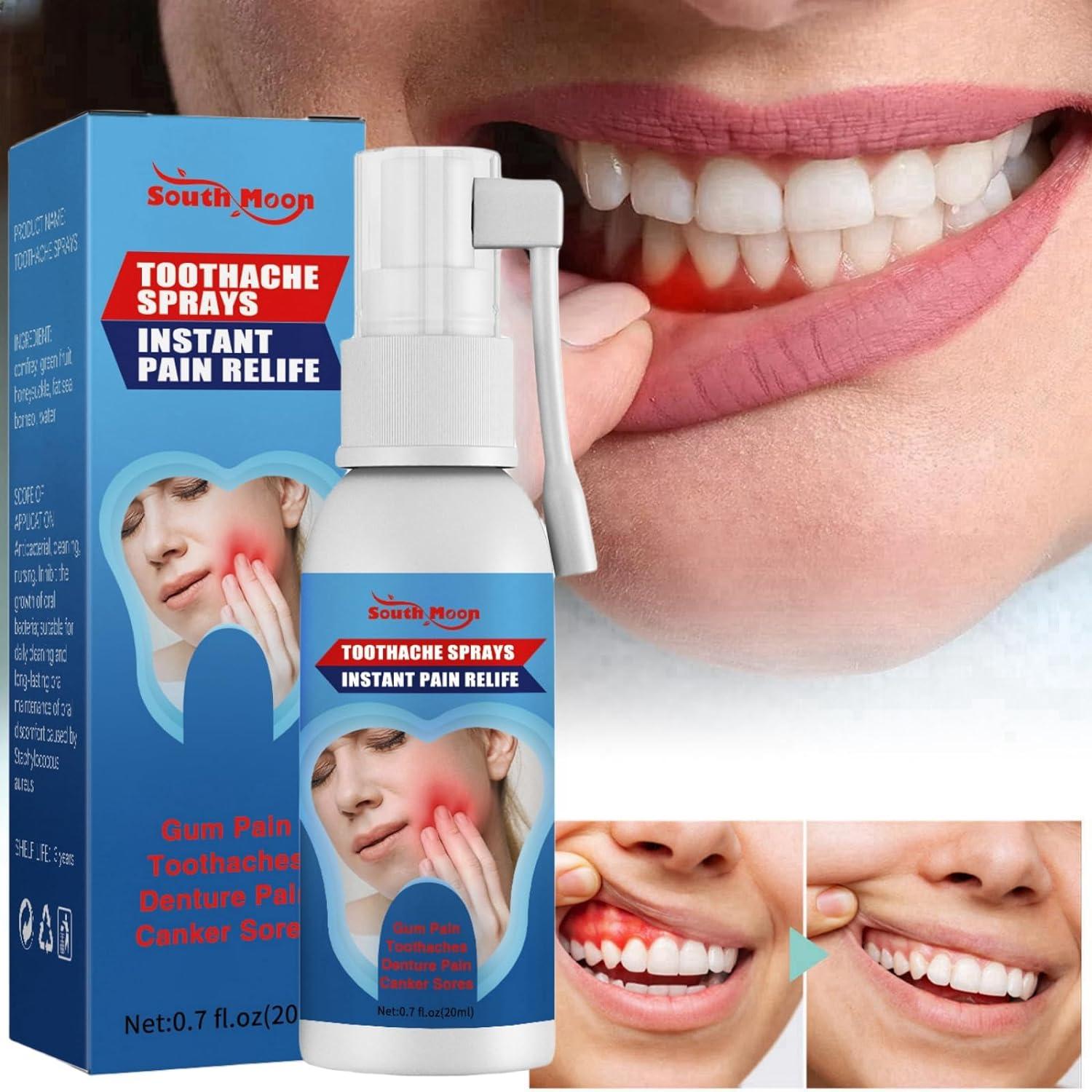Tooth Pain Relief Toothache Relieving Spray Dental Pain Relief ...