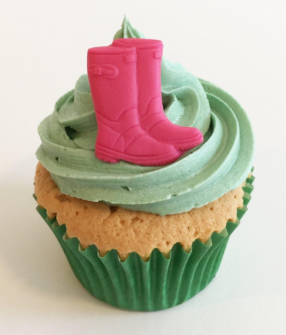 6 Fun & Vibrant Edible Sugar Wellies: Mixed Colours | Buy Now with ...