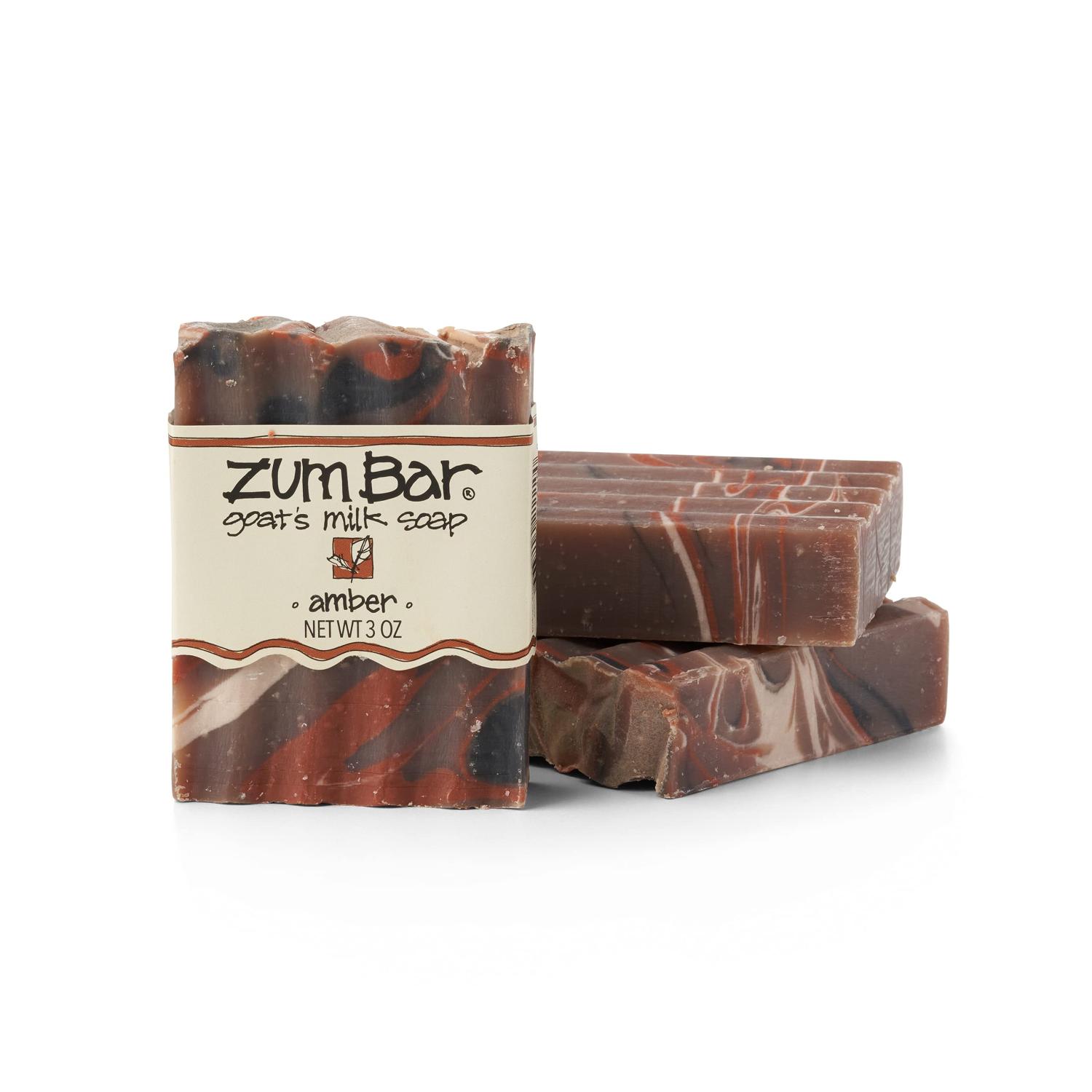 ZUM Zum Bar Goat's Milk Soap - Amber Scent 3 oz | Natural ...