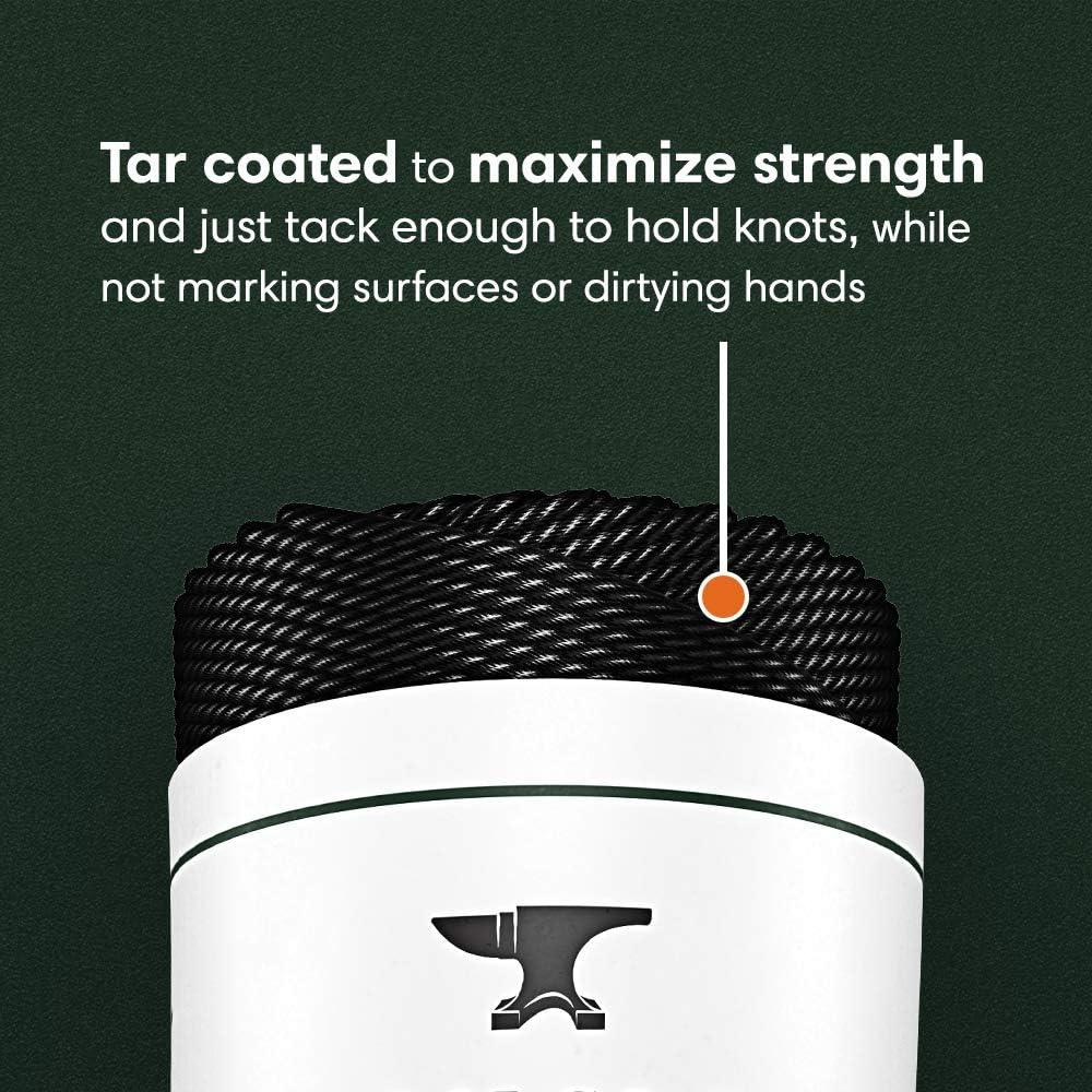 Ironclad Supply Tarred Bank Line 100% Nylon Twine - Heavy Duty for ...