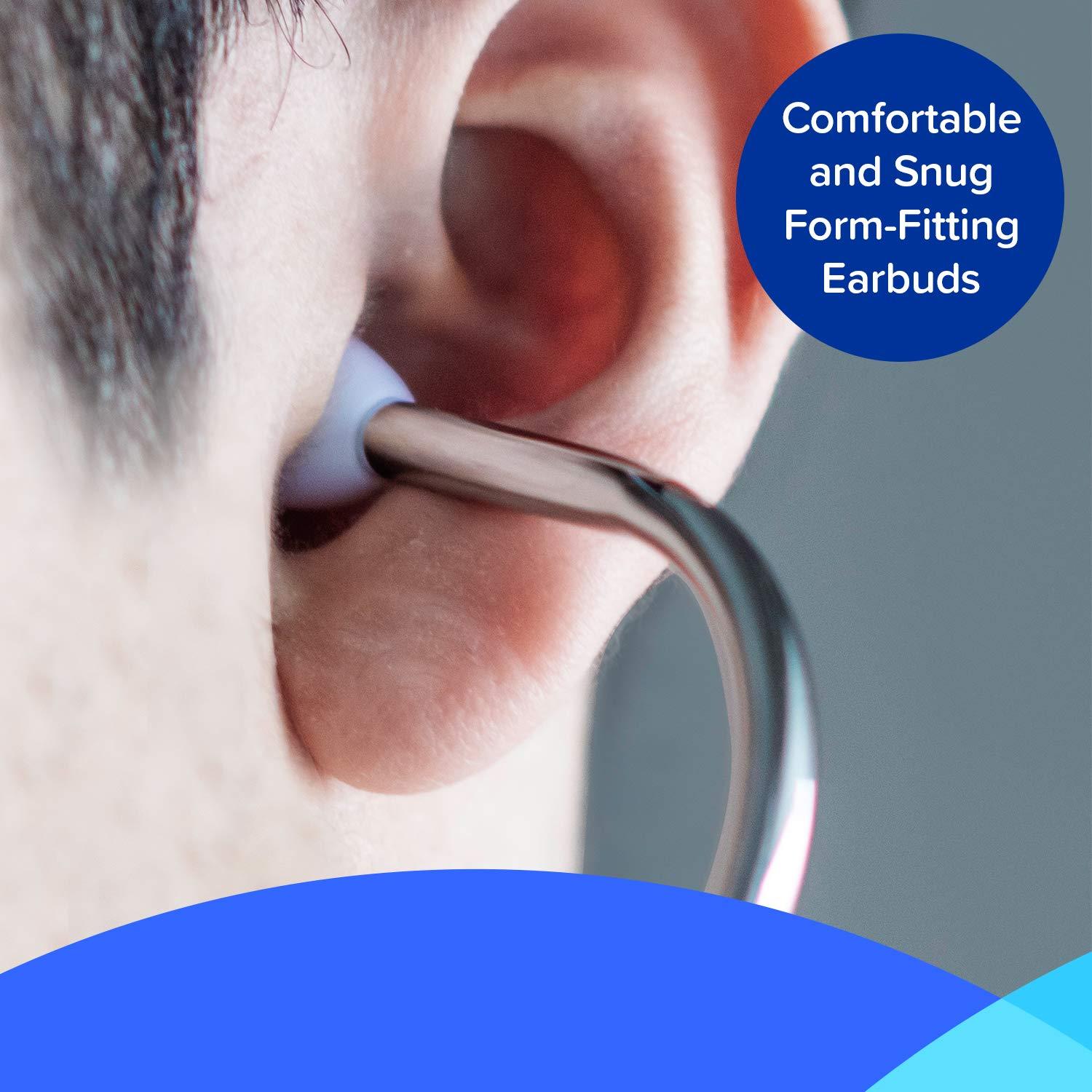 Nuvlsa Earscope - In-Ear Stethoscope Ozone Insufflator with Silicone ...