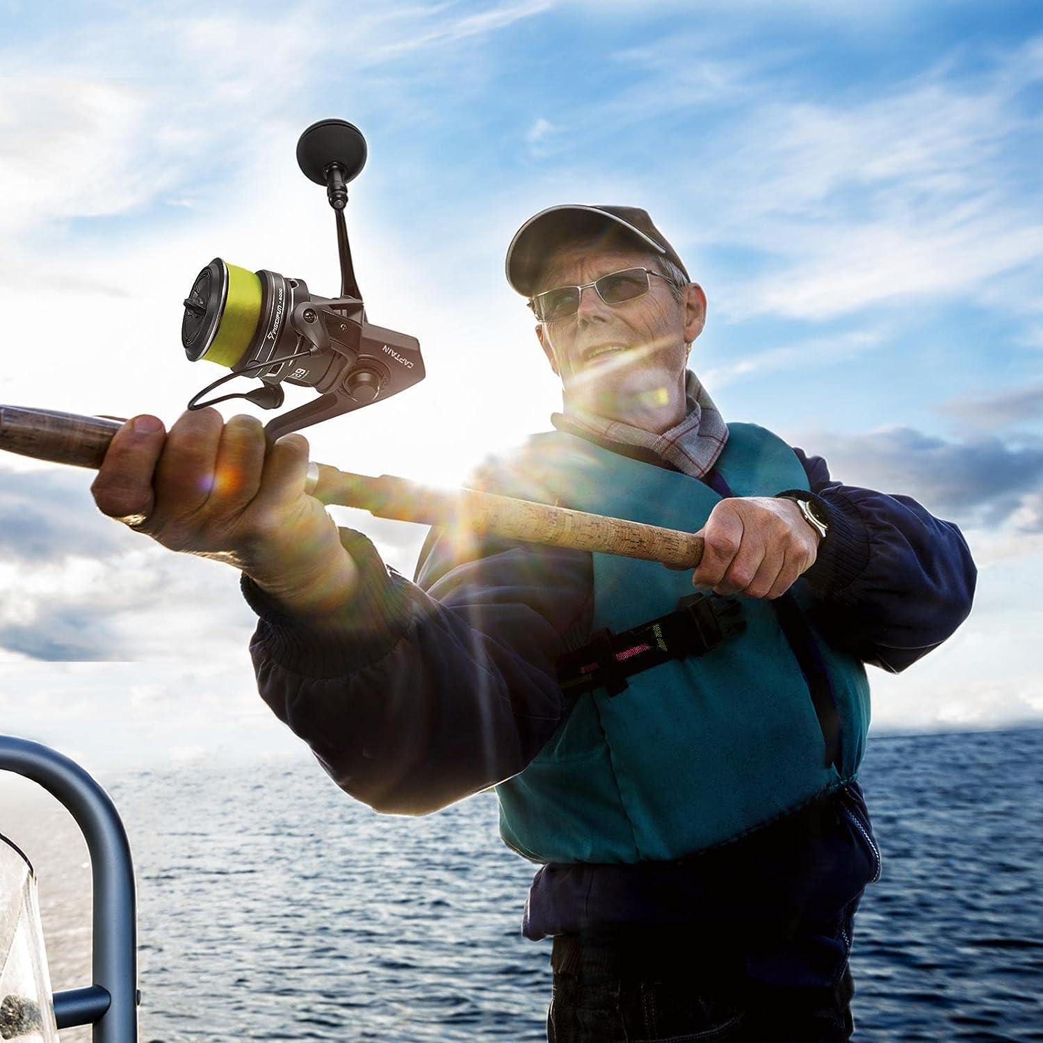 Piscifun Captain Spinning Reel - Aluminum Body, High-Speed Gear ...