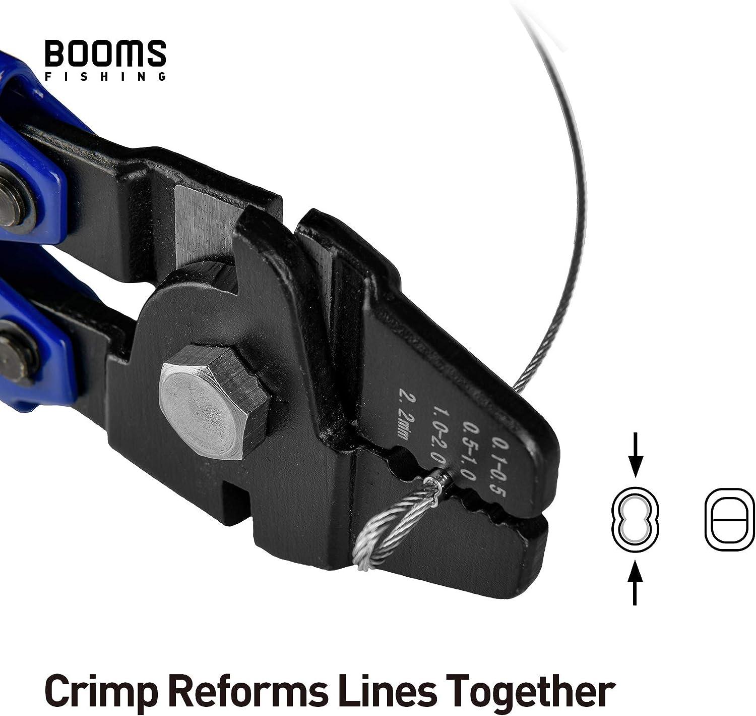 Booms Fishing CP1 Crimping Pliers | High Carbon Steel 10 inch Crimper ...