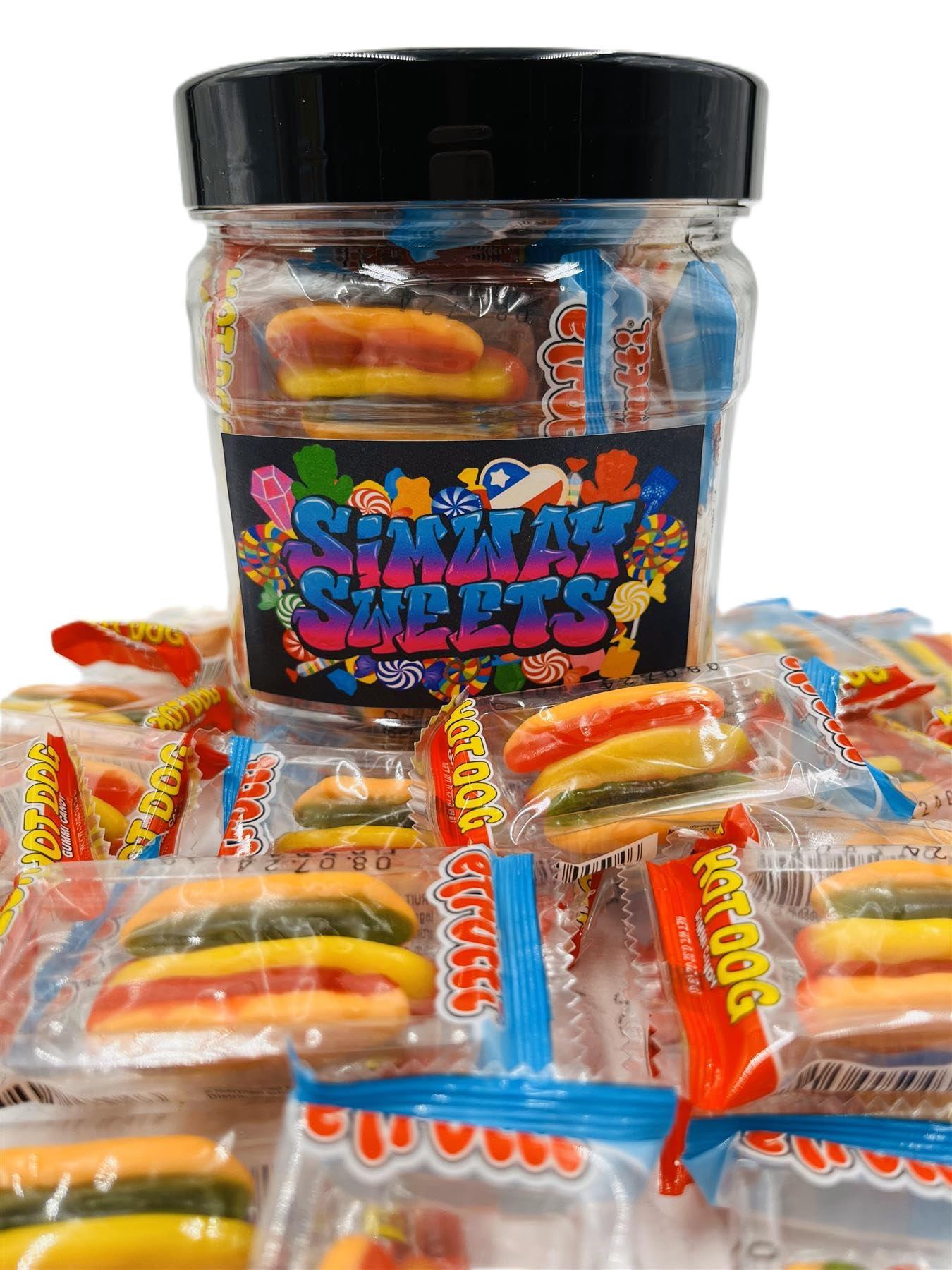 Simway Sweets Jar 400g - Individually Wrapped American Sweets ...