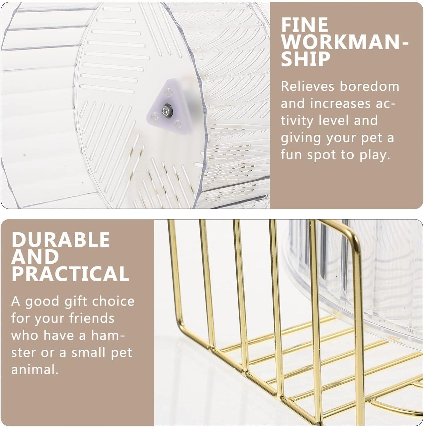 Gerbil Pig Wheel 12 Inch Silent Hamster Wheel | 26.5X23cm | Quiet ...