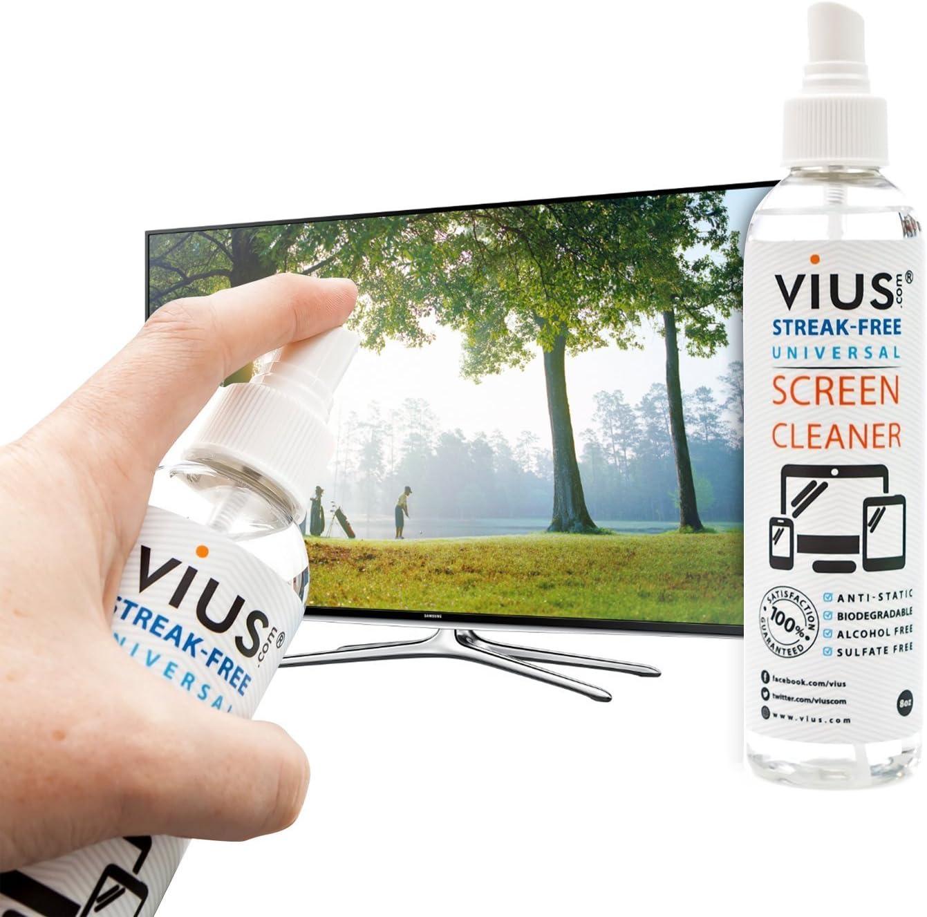 Vius Lens and Screen Cleaner Kit - 4 Pack Combo Set for Crystal-Clear ...