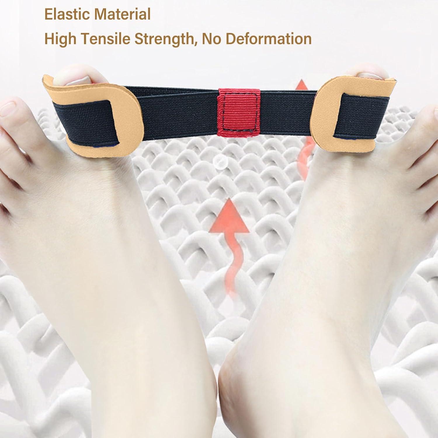 5PCS Big Toe Strap & Bunion Corrector - Stretchy Separator Bands for ...