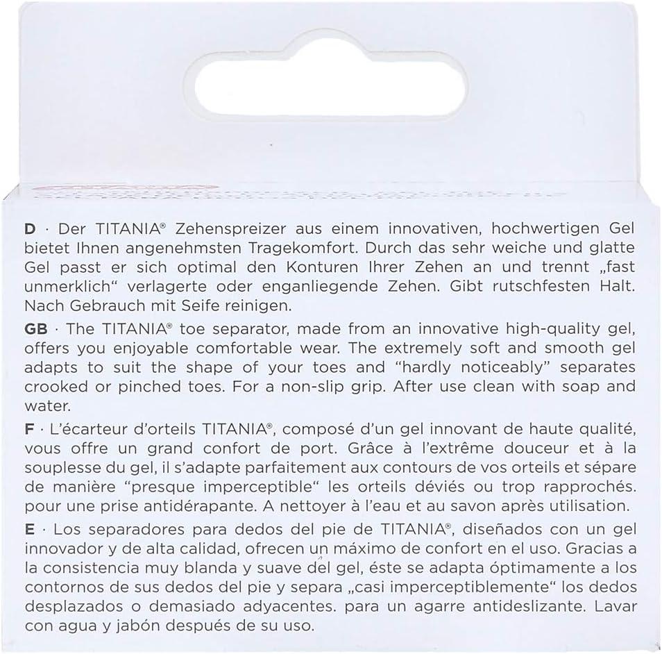 Buy Gel Titania Toe Spreader - Comfort & Relief for Happy Feet ...