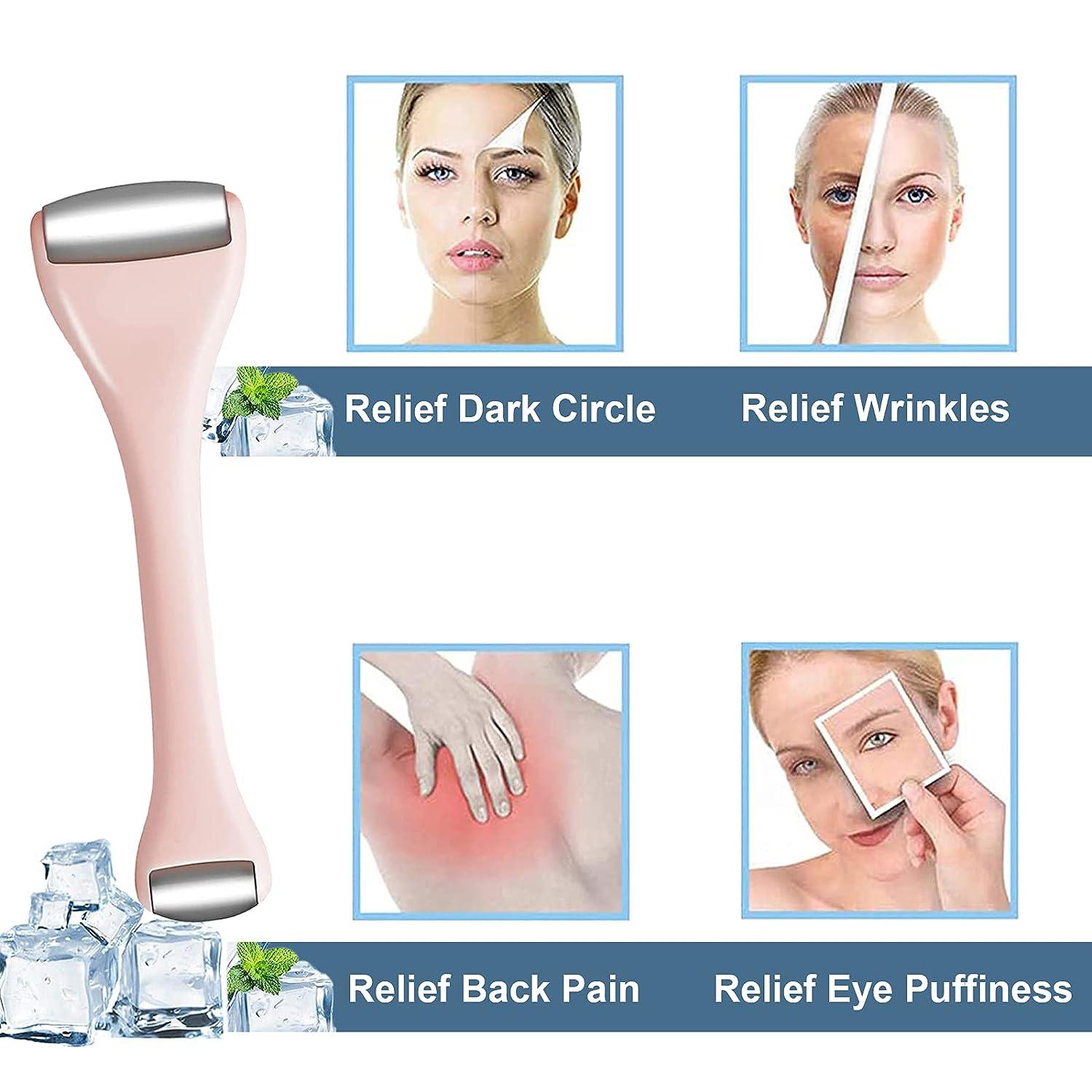 Mini Eye Ice Roller & Massager for Puffiness, Migraine Relief, and ...