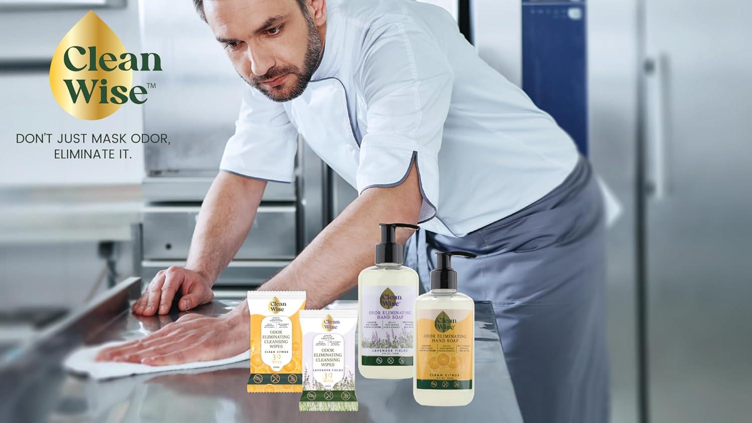 Odor Eliminating Hand Soap 8 fl oz (1 Pack Lavender) 8 Fl Oz (Pack of 1 ...