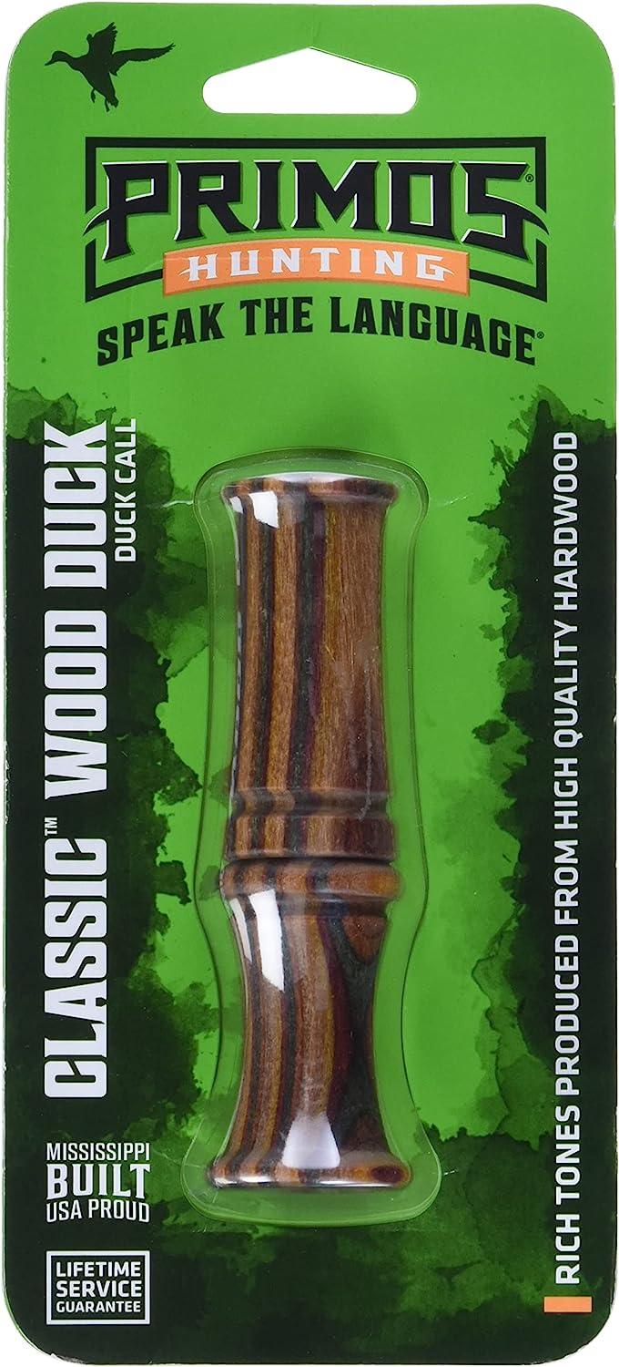 Primos Hunting 882 Duck Call - Classic Wood | Authentic Duck Call for ...