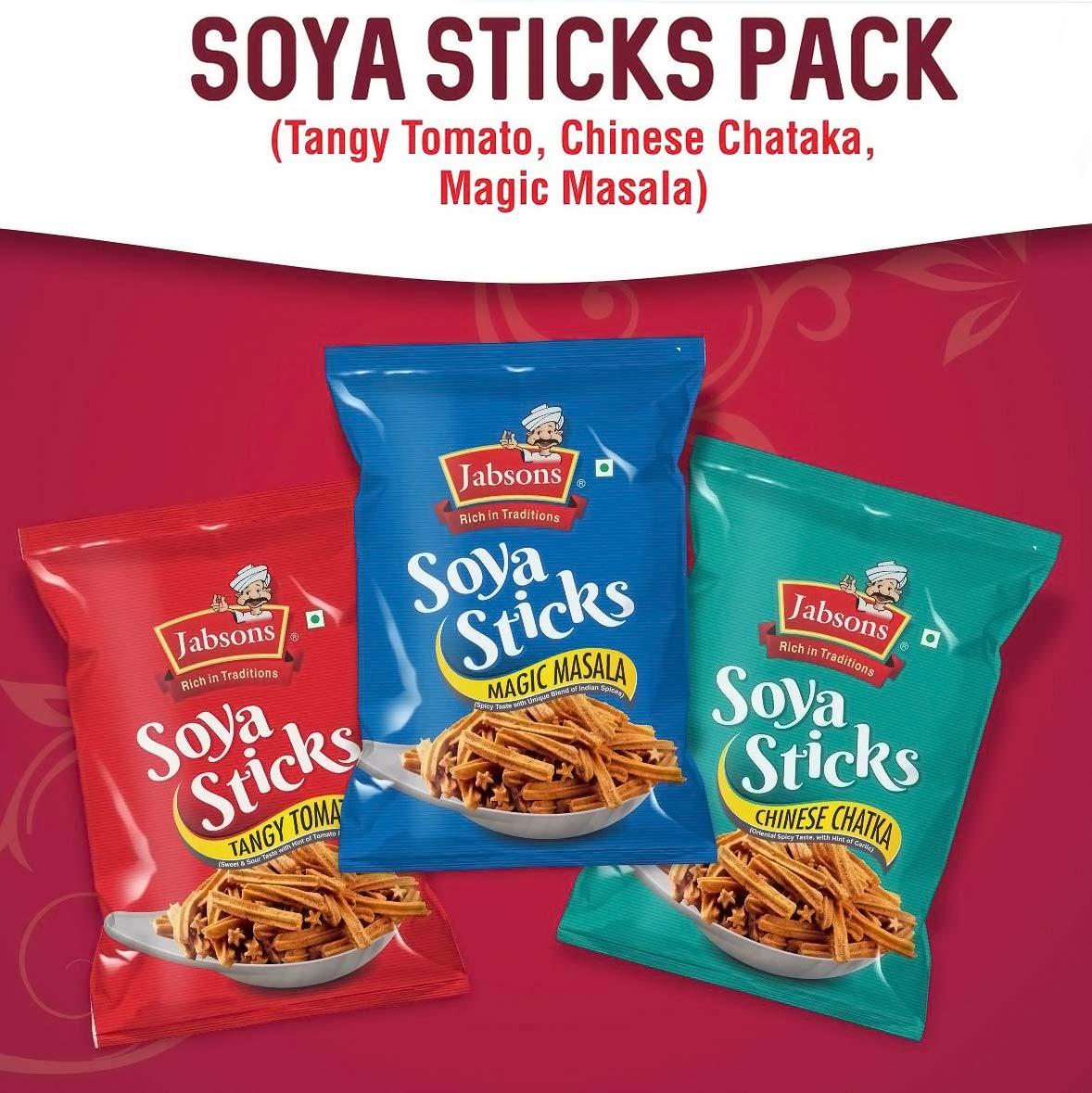 Jabsons Soya Sticks 540g (3 PACK, Variety MIX) | Buy Now with Express International Delivery ...