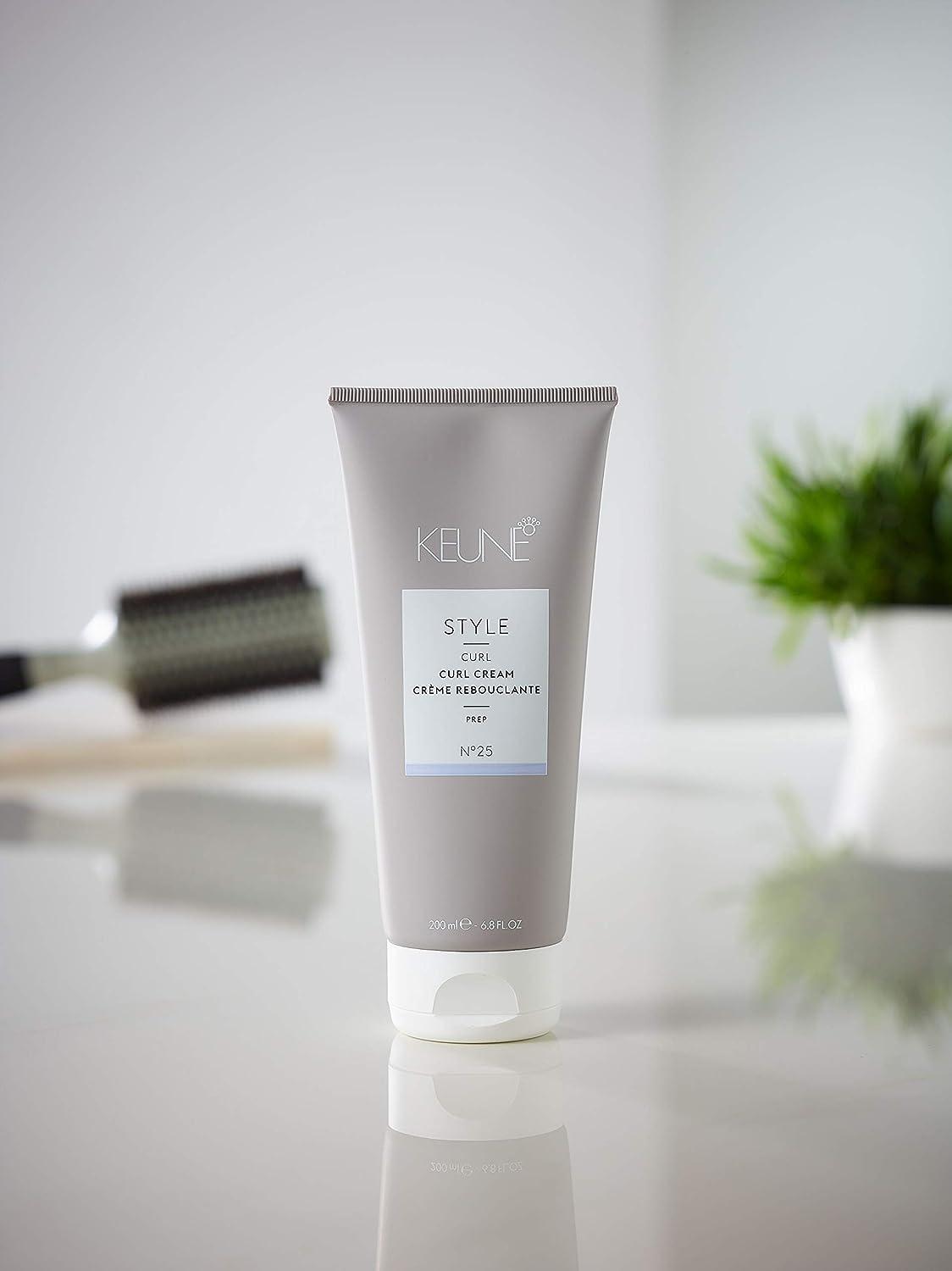 KEUNE Curl Cream for Curly & Wavy Hair 6.8 Oz - Define & Enhance Curls ...