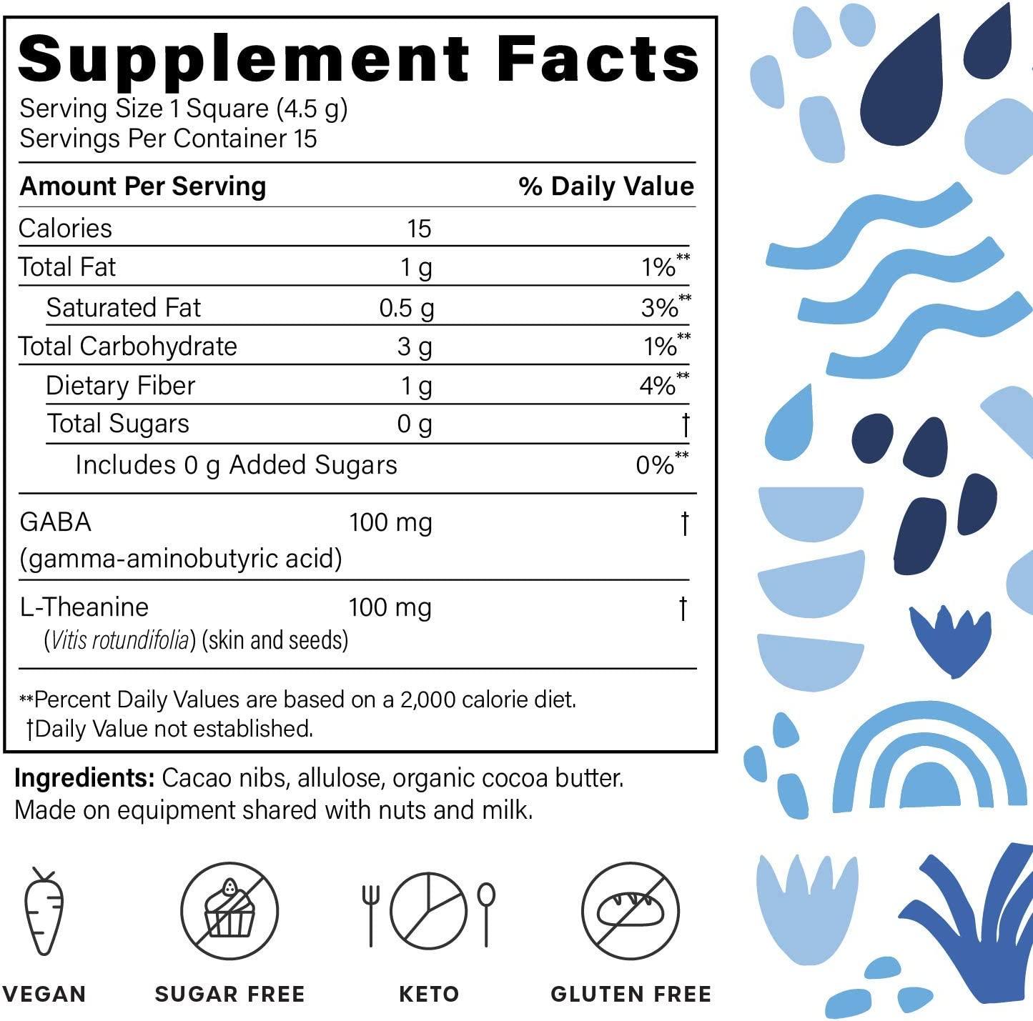 Fx Chocolate Exhale - Calm & Stress Support with GABA & L-Theanine ...