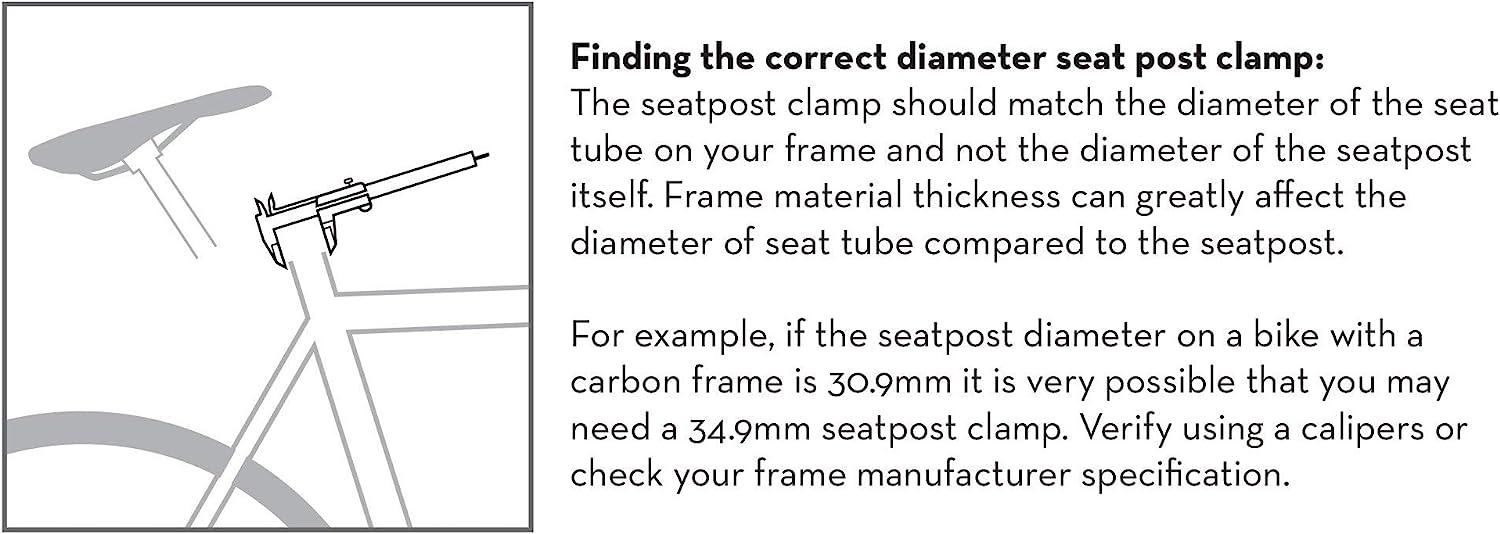 Wolf Tooth QR Seatpost Clamp 31.8mm - Black | Quick Release Design ...