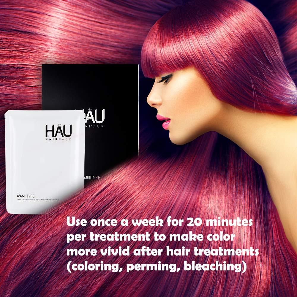 HAU Professional Hair Repair Regrowth Mask for Dry Damaged Hair - 5 ...