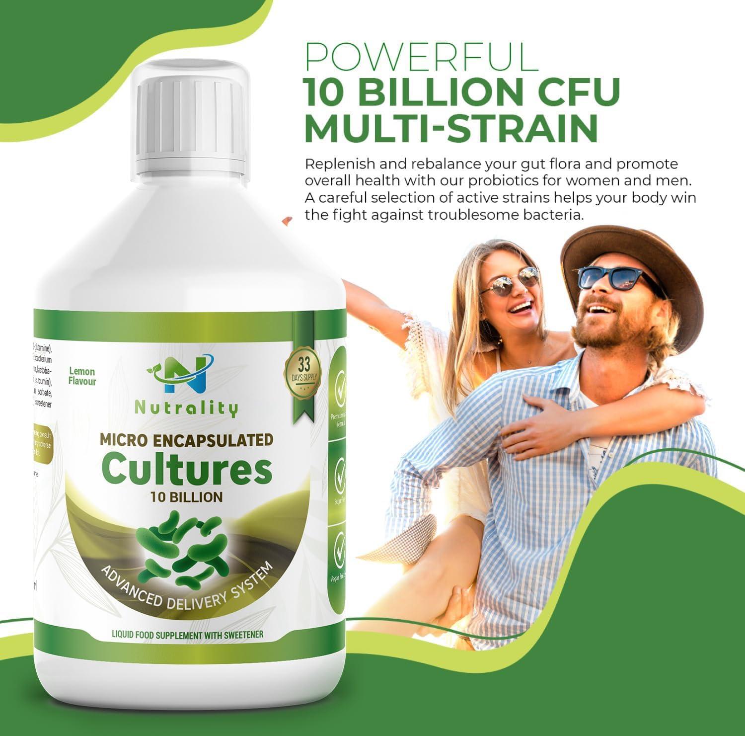Nutrality Micro Encapsulated Probiotics Supplement 500ml - High ...
