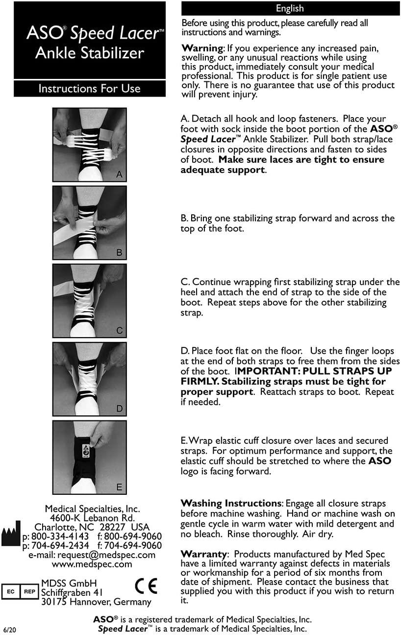 ASO Speed Lacer Black Medium - Premium Support and Stability | Buy Now ...