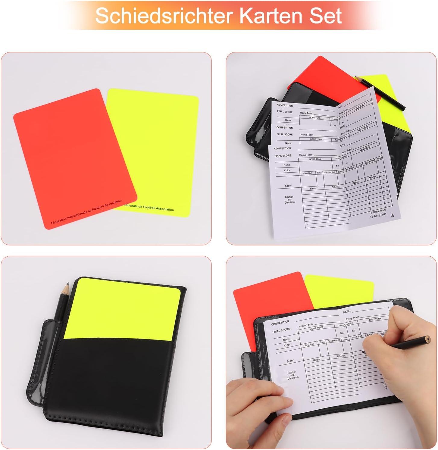 Buy Football Referee Set | Cards Whistles & Accessories for School ...