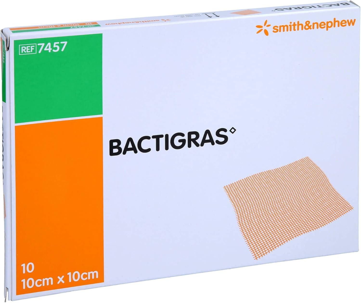 Buy Bactigras Dressing 10cm - Pack of 10 for Wound Care | Fast ...