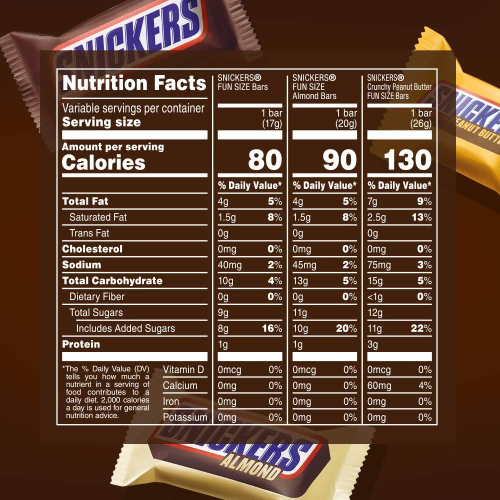 SNICKERS Variety Mix Fun Size Chocolate Candy Bars 32.68-Ounce Bag | Buy Now with Express ...
