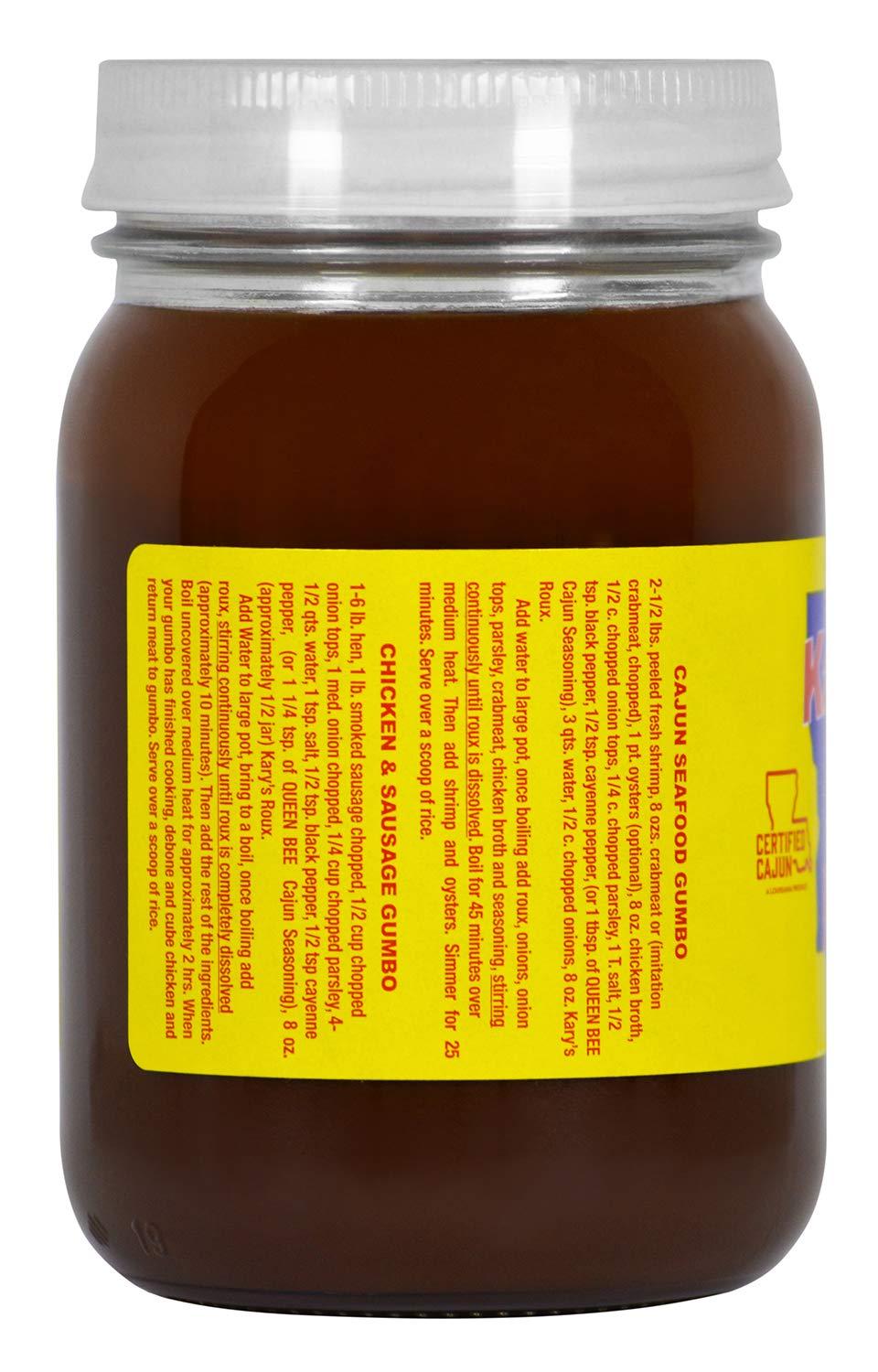 Kary's Dark Roux 16 oz Jar - Authentic Cajun Flavor | Buy Now with ...