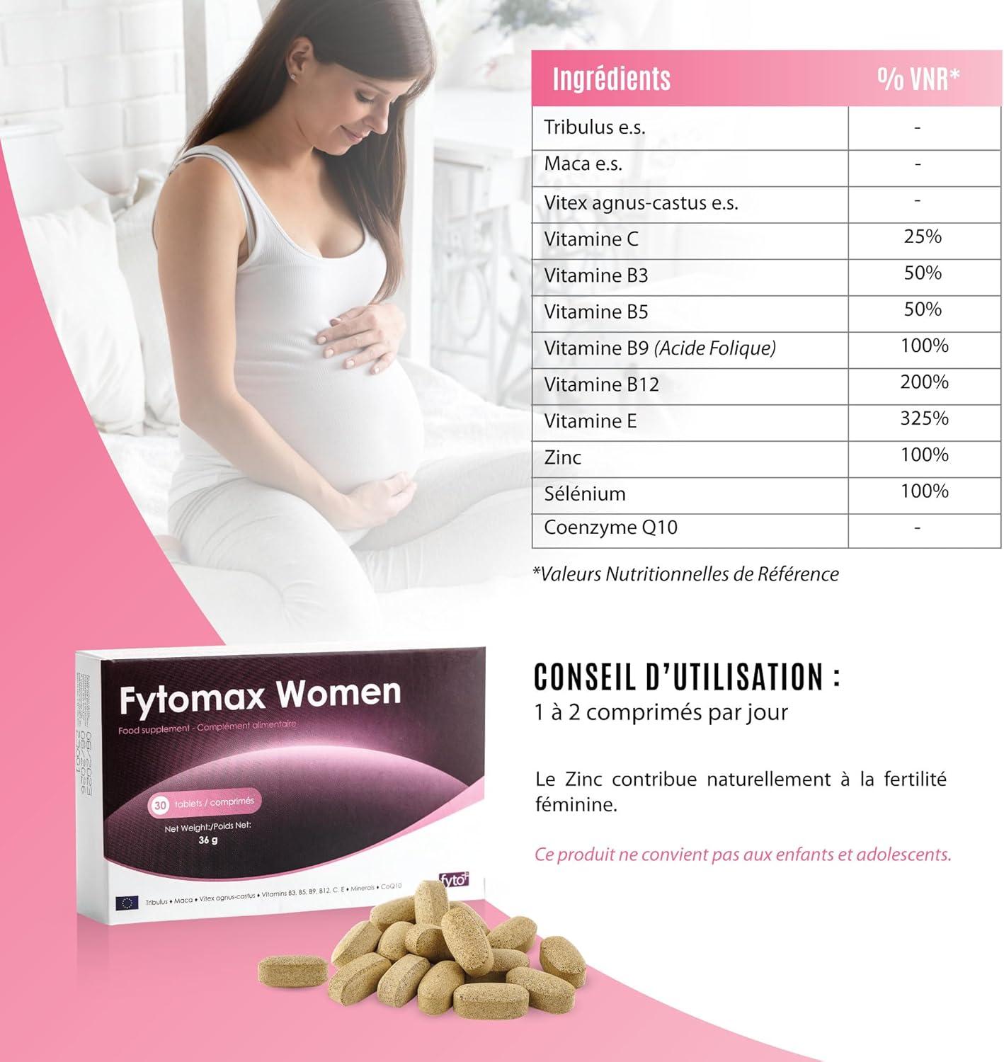 Fyto max Women - Female Fertility Support | Vitality & Design Boost ...