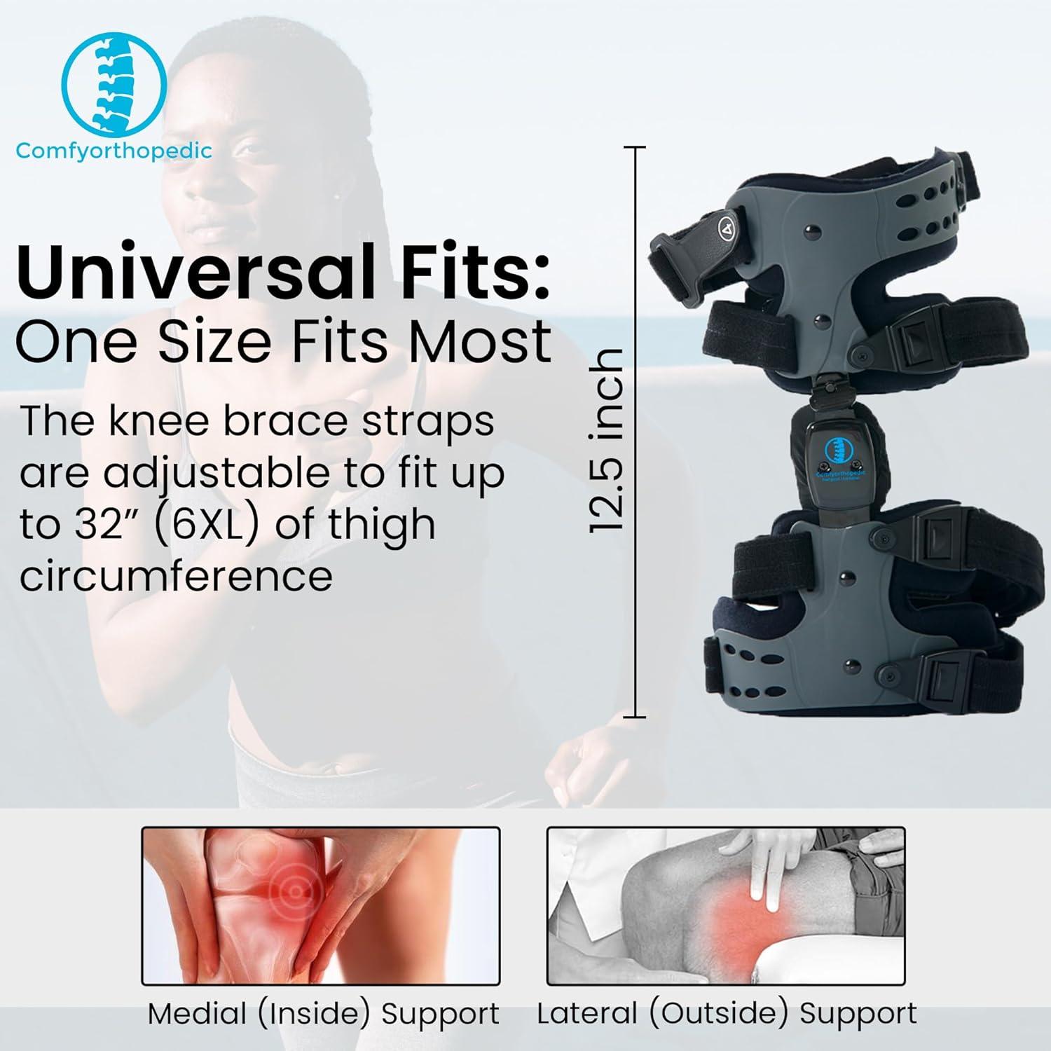 BUY UPGRADED OA Unloader Knee Brace for Osteoarthritis | Pain Relief ...