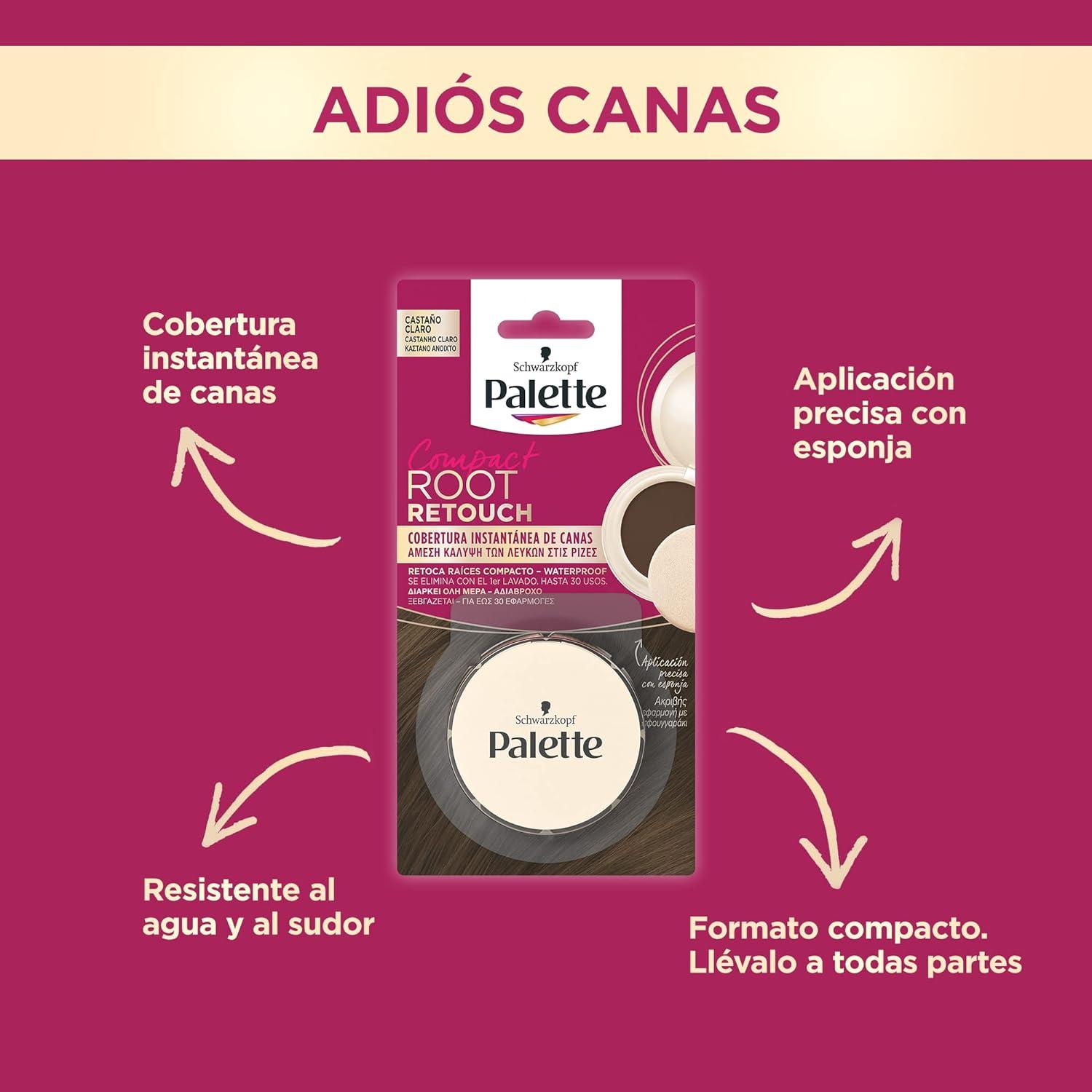 Palette Compact Root Retouch Roots Powder Compact - Light Chestnut ...