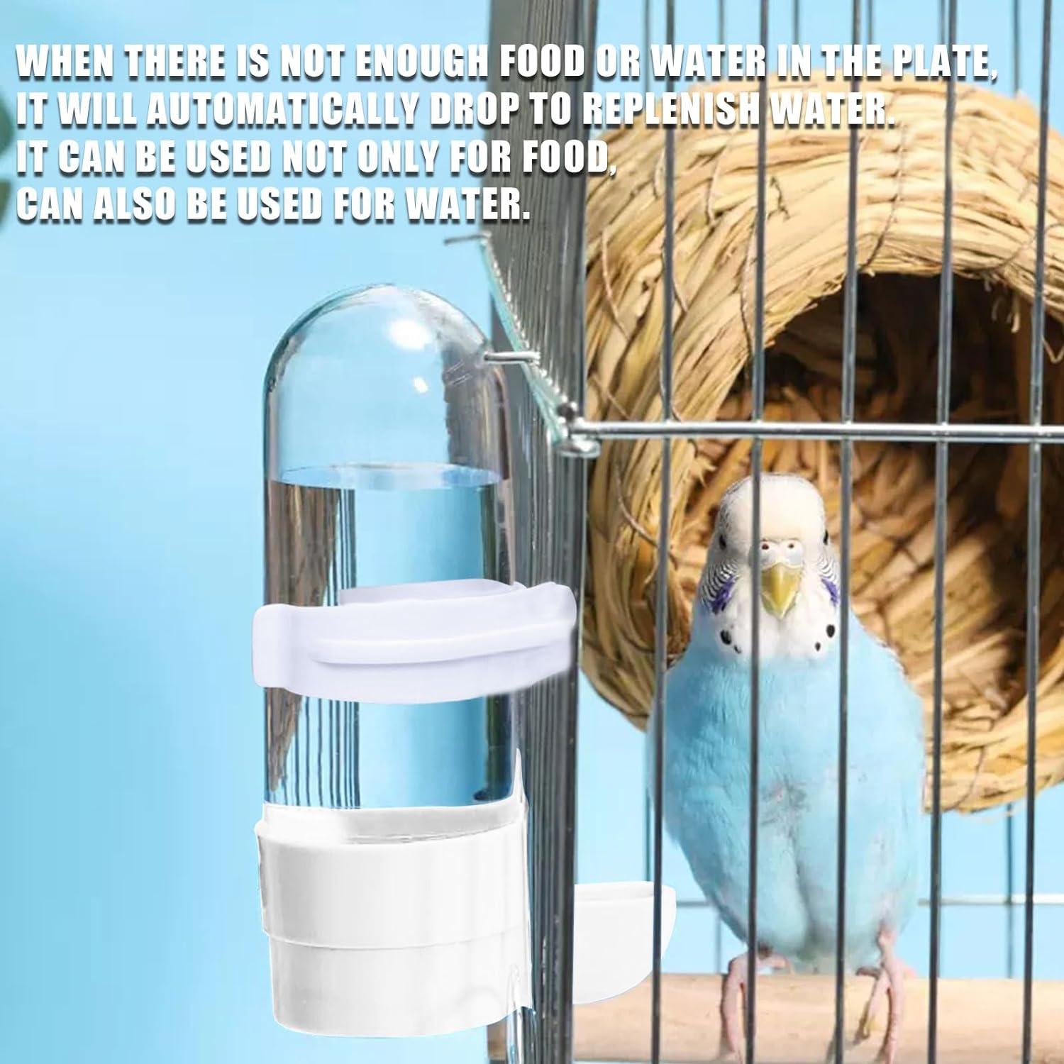 Bird Feeder Bird Water Feeder 2PCS Automatic Bird Water Dispenser for ...