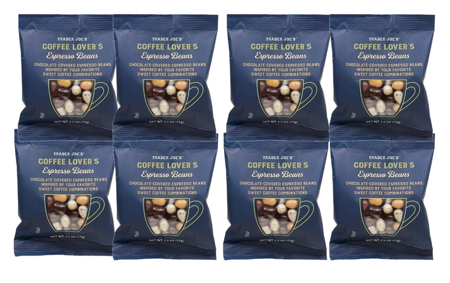 Trader Joe's Coffee Lover's Chocolate-Covered Assorted Espresso Beans ...