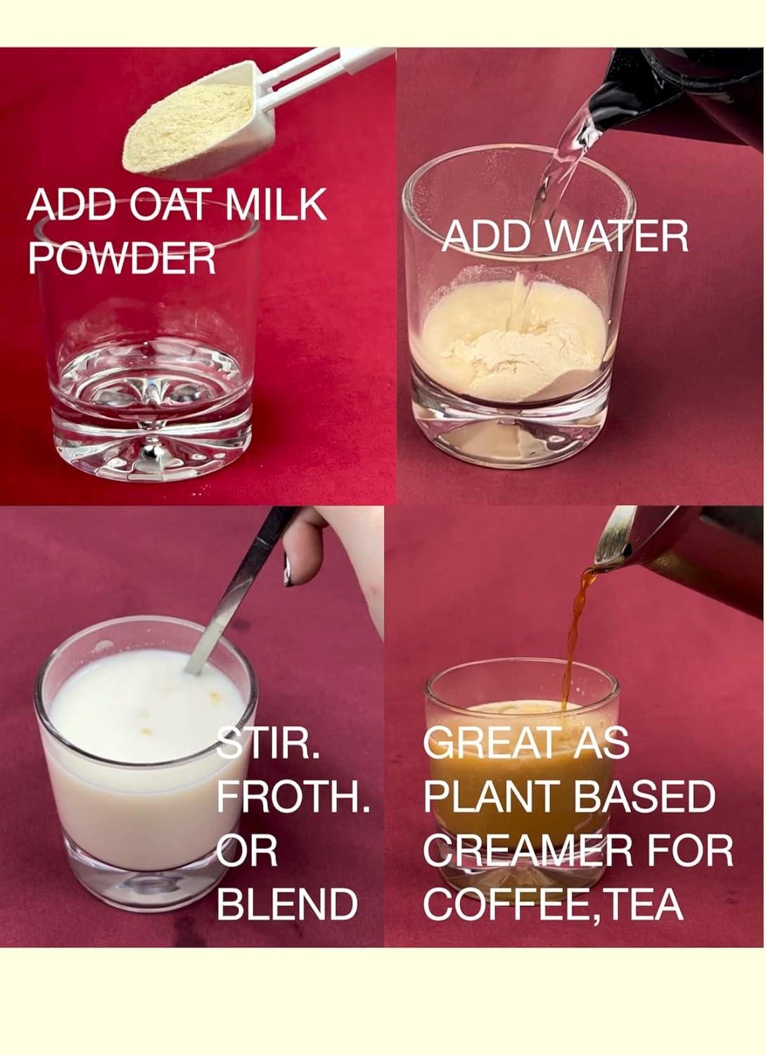 Oat Milk Instant Powder - Plant based oat milk creamer powder 1 lb ...