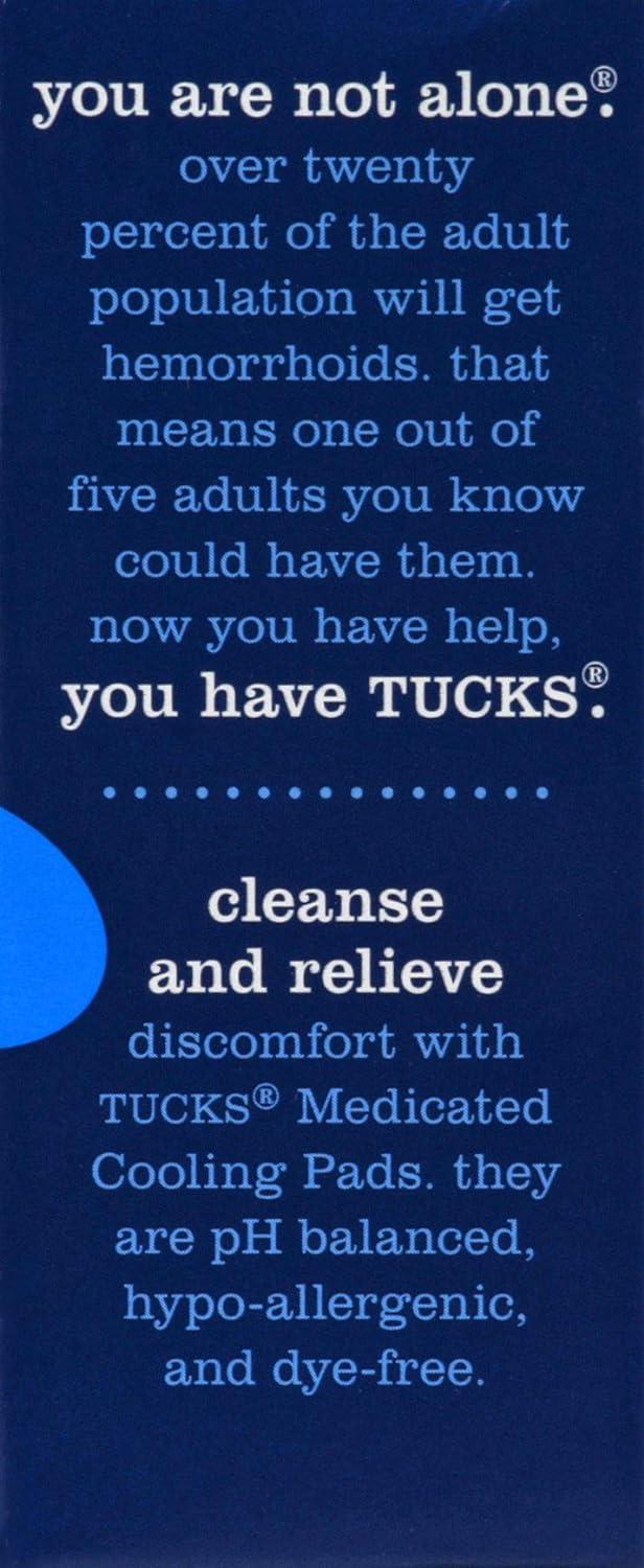 Tucks MD Cool Hemorrhoid Pad 40 Count - Soothing Relief for Hemorrhoids