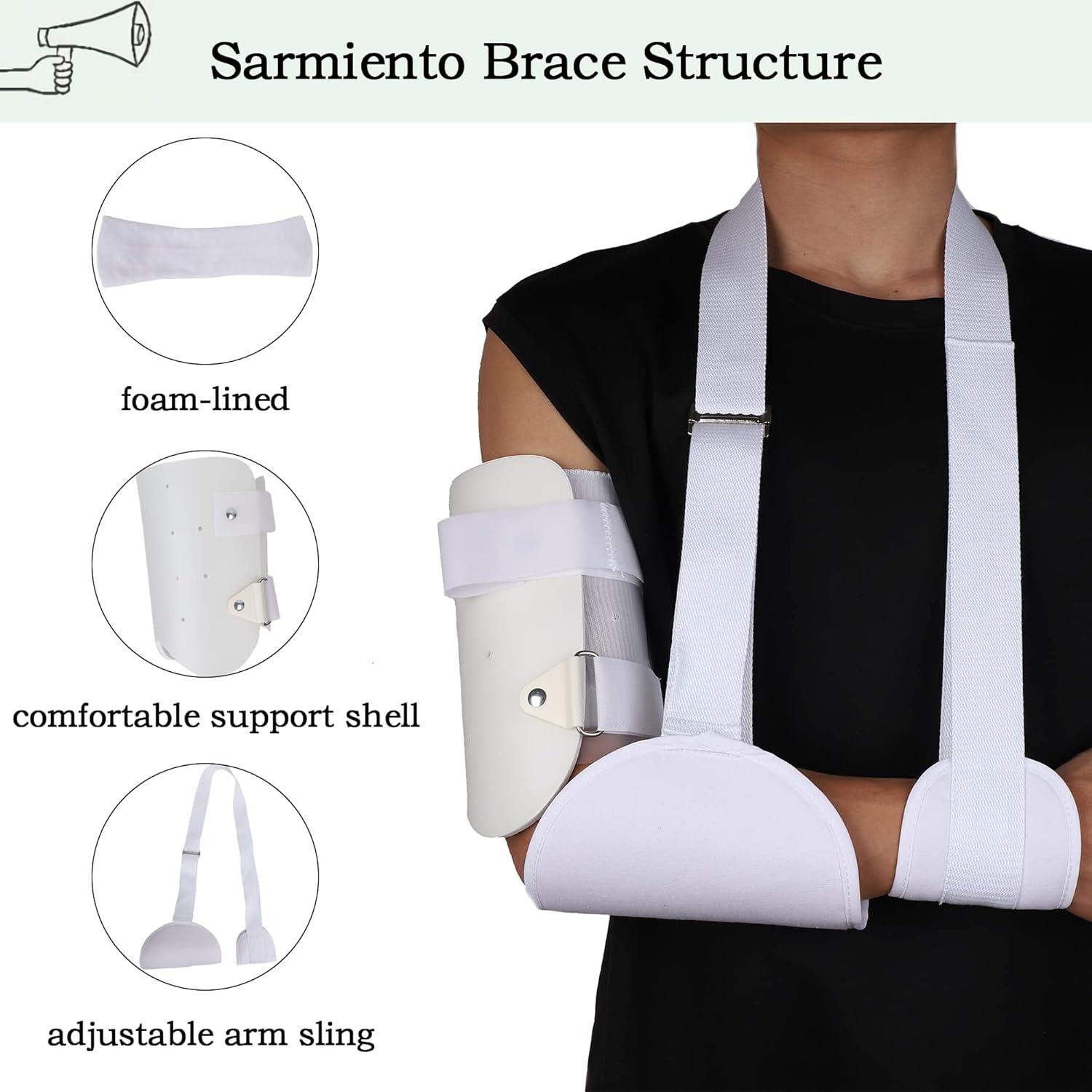 Buy Orthomen Arm Sarmiento Humeral Shaft Fracture Brace - XL Humeral ...