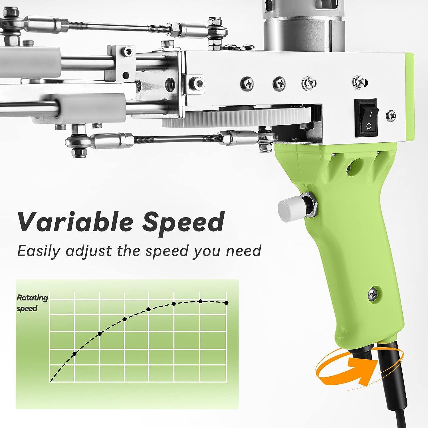 FancyBant Tufting Gun 2 in 1 Rug Kit for Cut Pile and Loop Pile ...