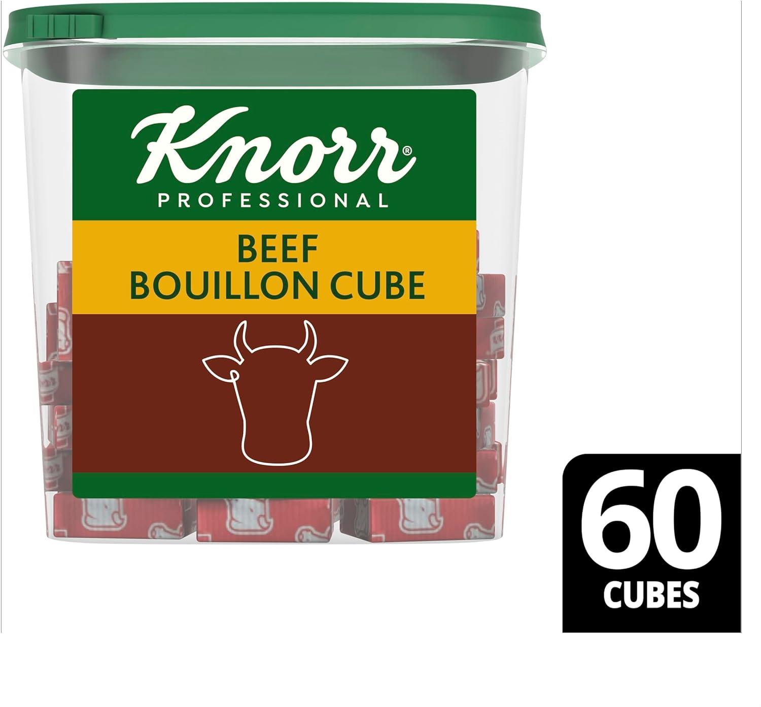 Knorr Beef Bouillon Cubes 60 x 450ml - Premium Quality Flavor Enhancer ...