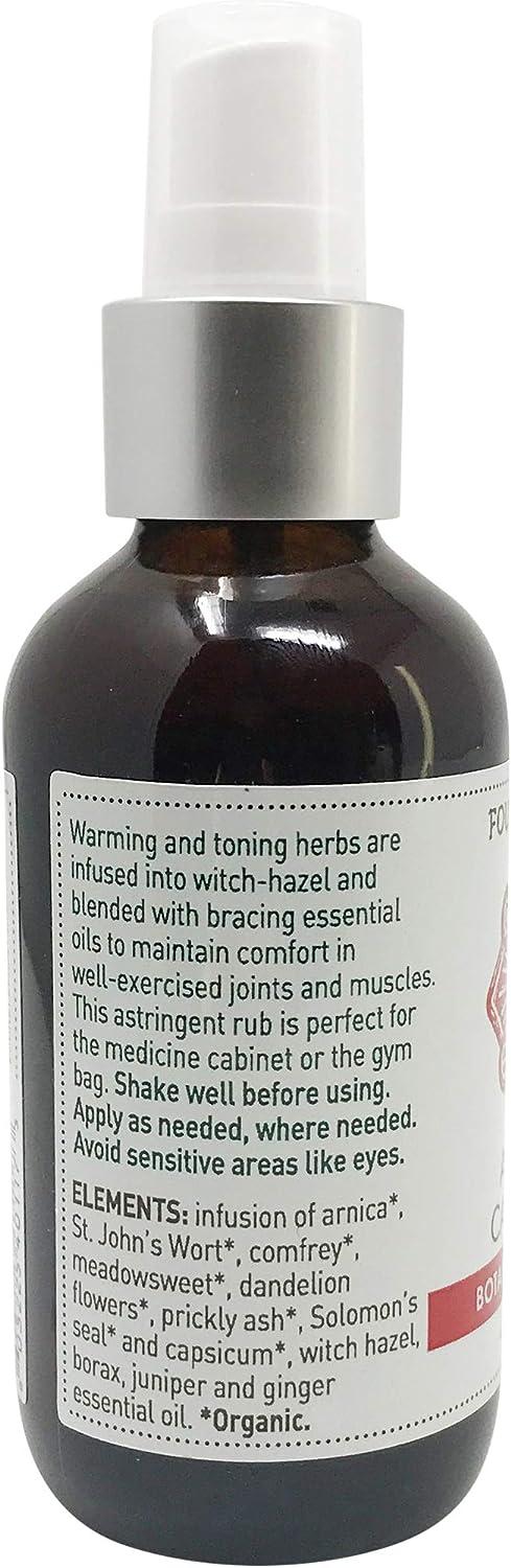 Four Elements 4E Arnica Capsicum Liniment - Organic Herbal Joint and Muscle Support - 4 Oz | Buy ...