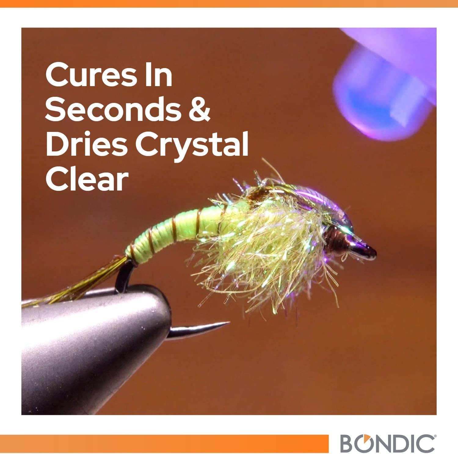 Bondic UV Glue Kit - Fly Fishing Repair Tool with LED Light & Liquid ...