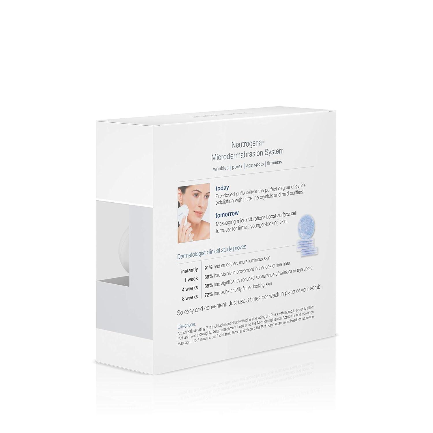 Neutrogena Microdermabrasion Starter Kit At-Home Exfoliating Facial ...