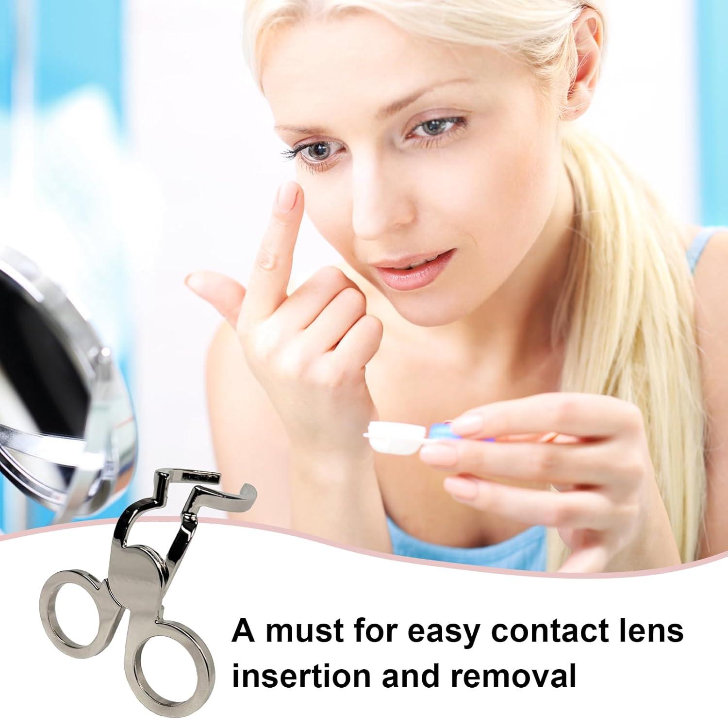 Contact Lens Eyelid Stretcher & Applicator - Color Lens Installer ...