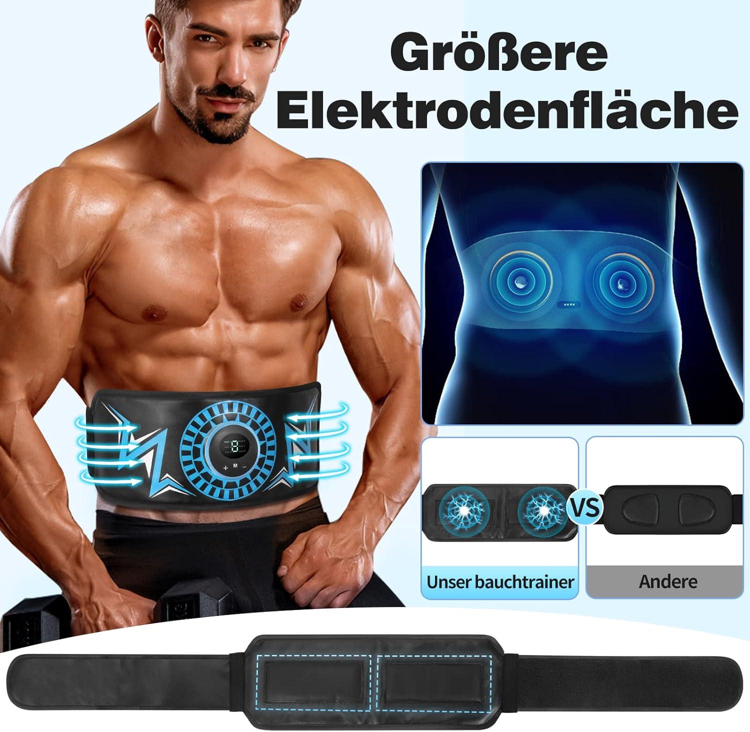 Abdominal Muscle Trainer - EMS Training Device for Fast Results ...