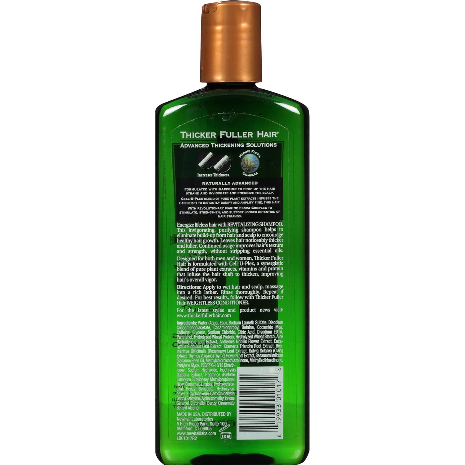Thicker Fuller Hair Revitalizing Shampoo 12oz Bottle - Pack of 6 | Hair ...