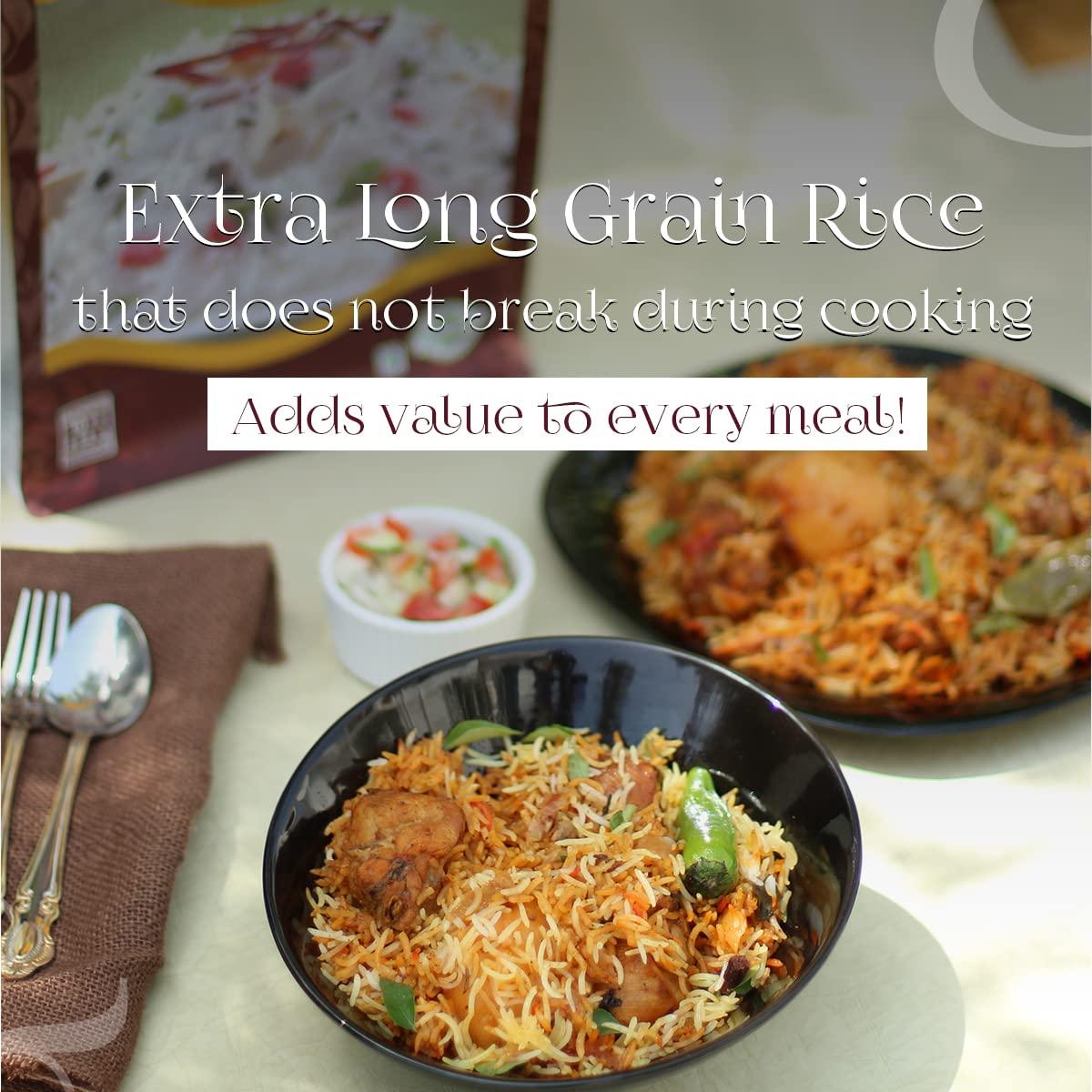 Shahzada Basmati Sela Rice (10 Lbs.) - Extra Long Grain | Sturdy & Non ...